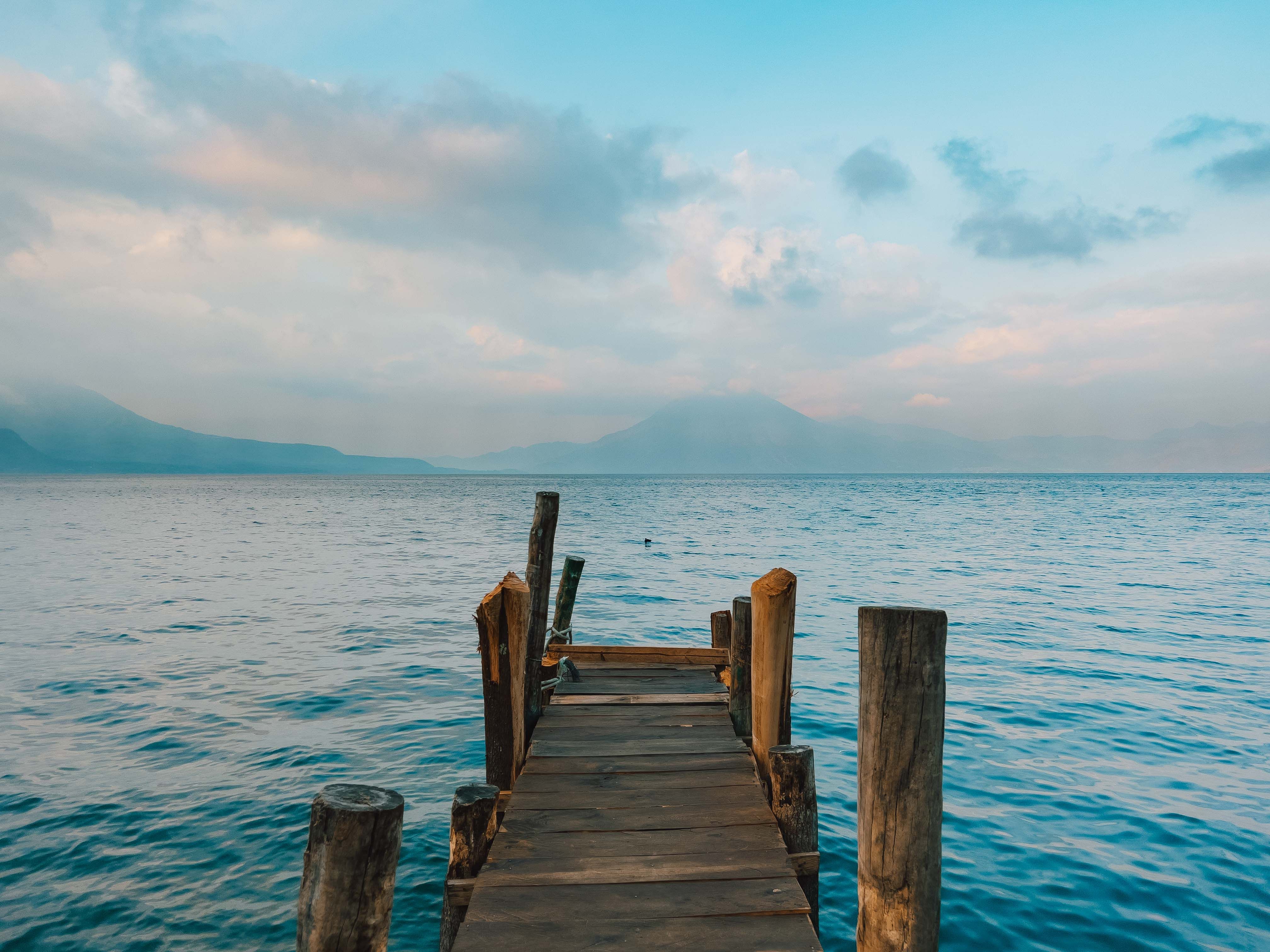 A Wooden Jetty over the Ocean · Free Stock Photo