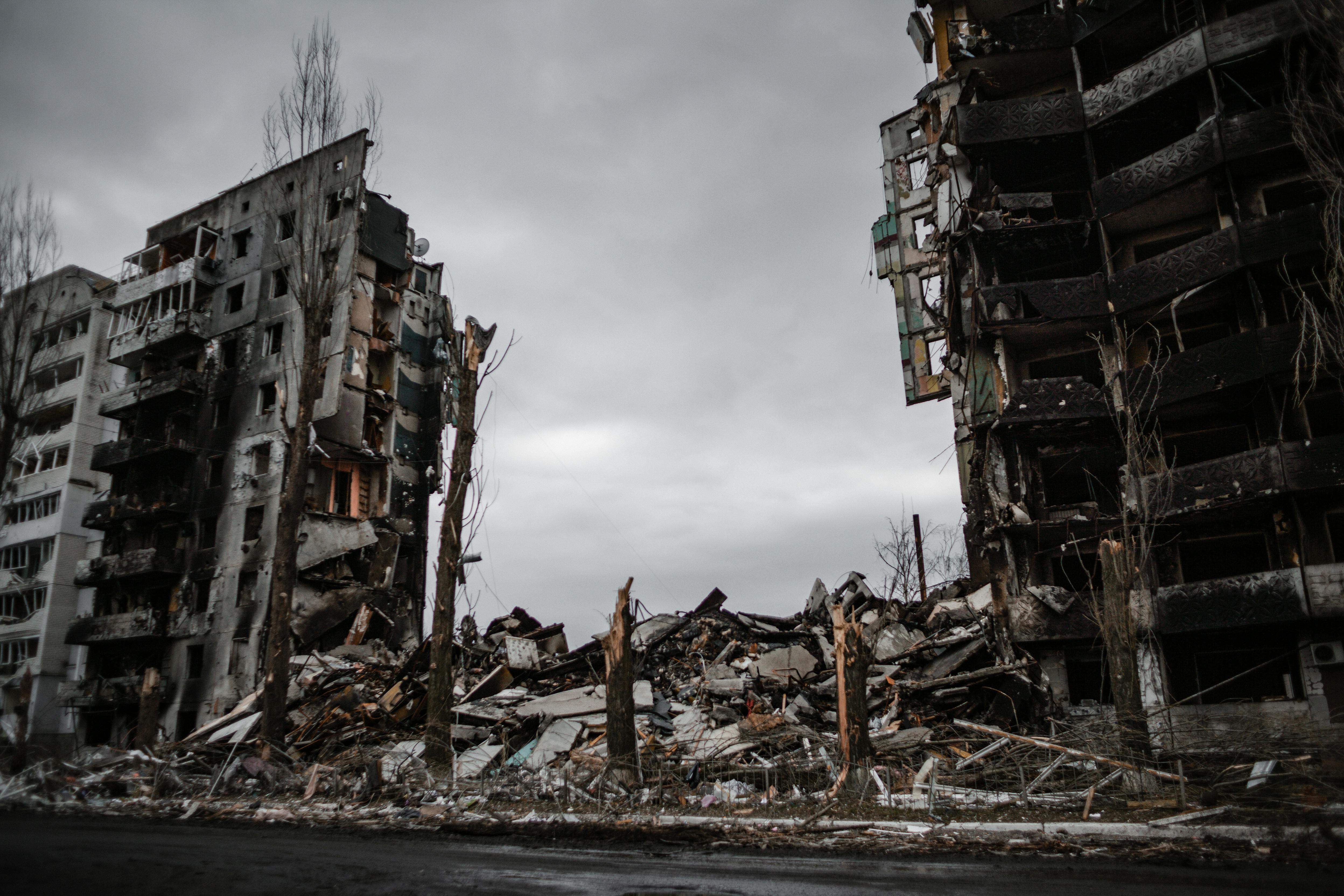 Exploded House in Borodyanka · Free Stock Photo