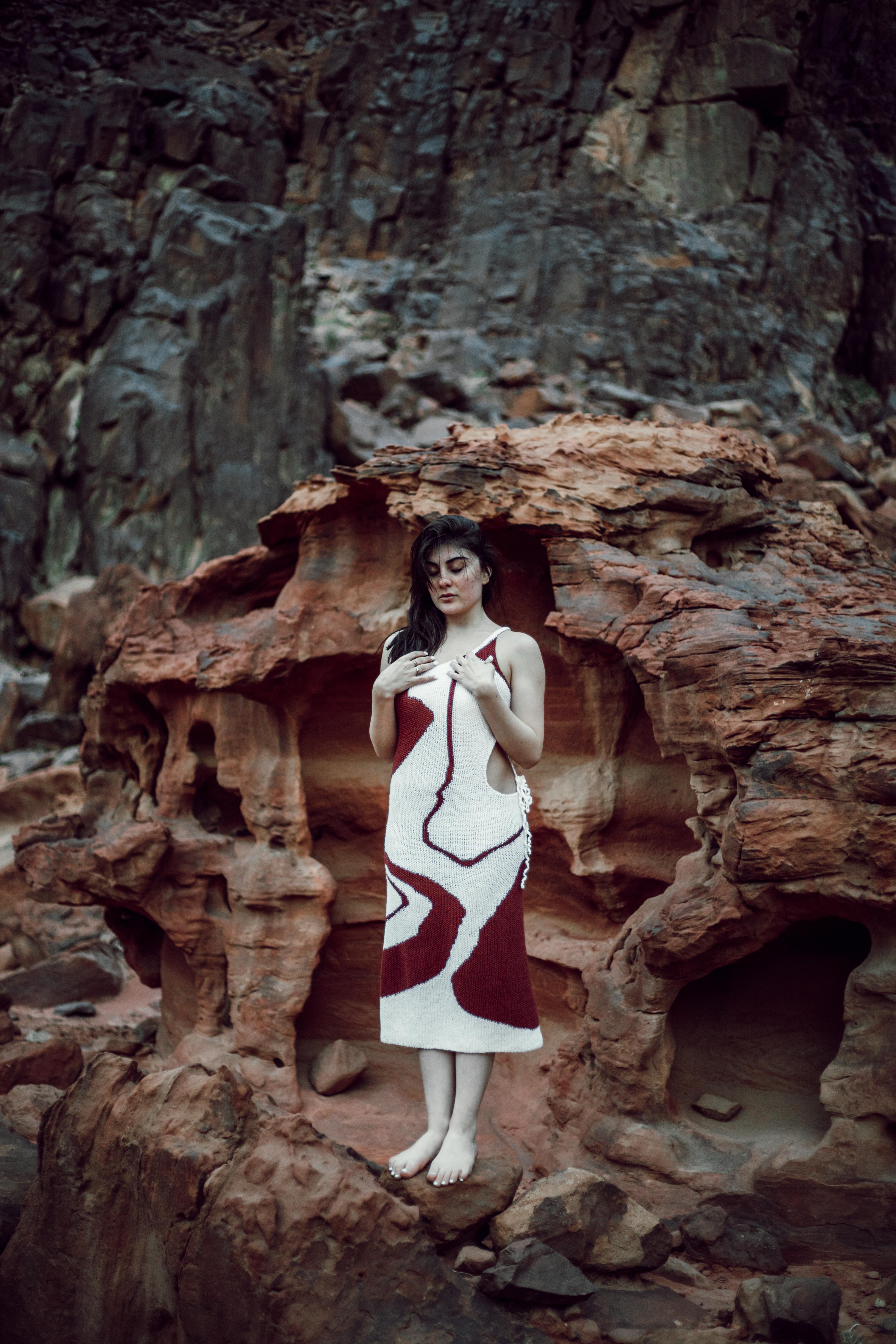 Beautiful Woman in Canyon · Free Stock Photo