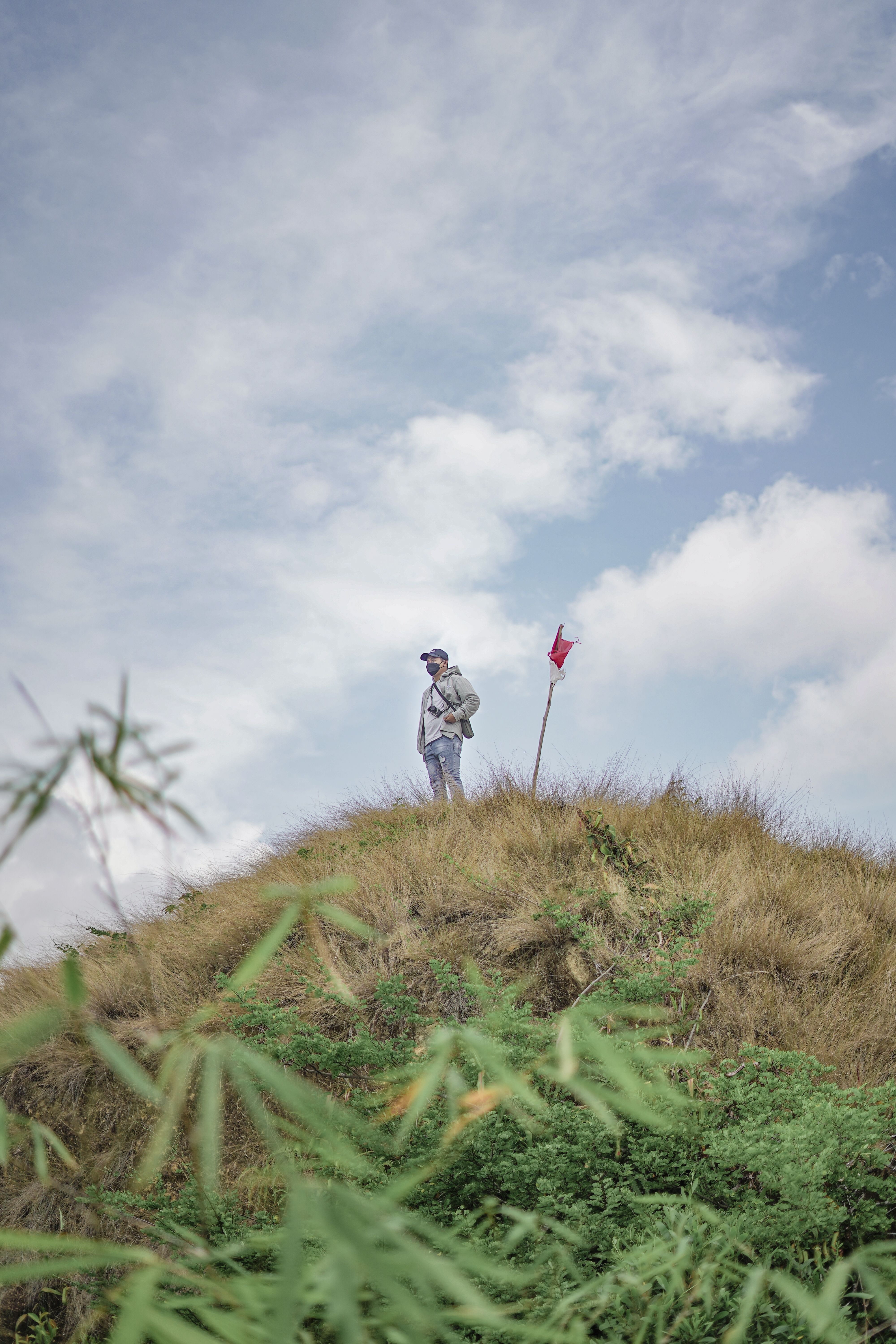Man on Hill · Free Stock Photo