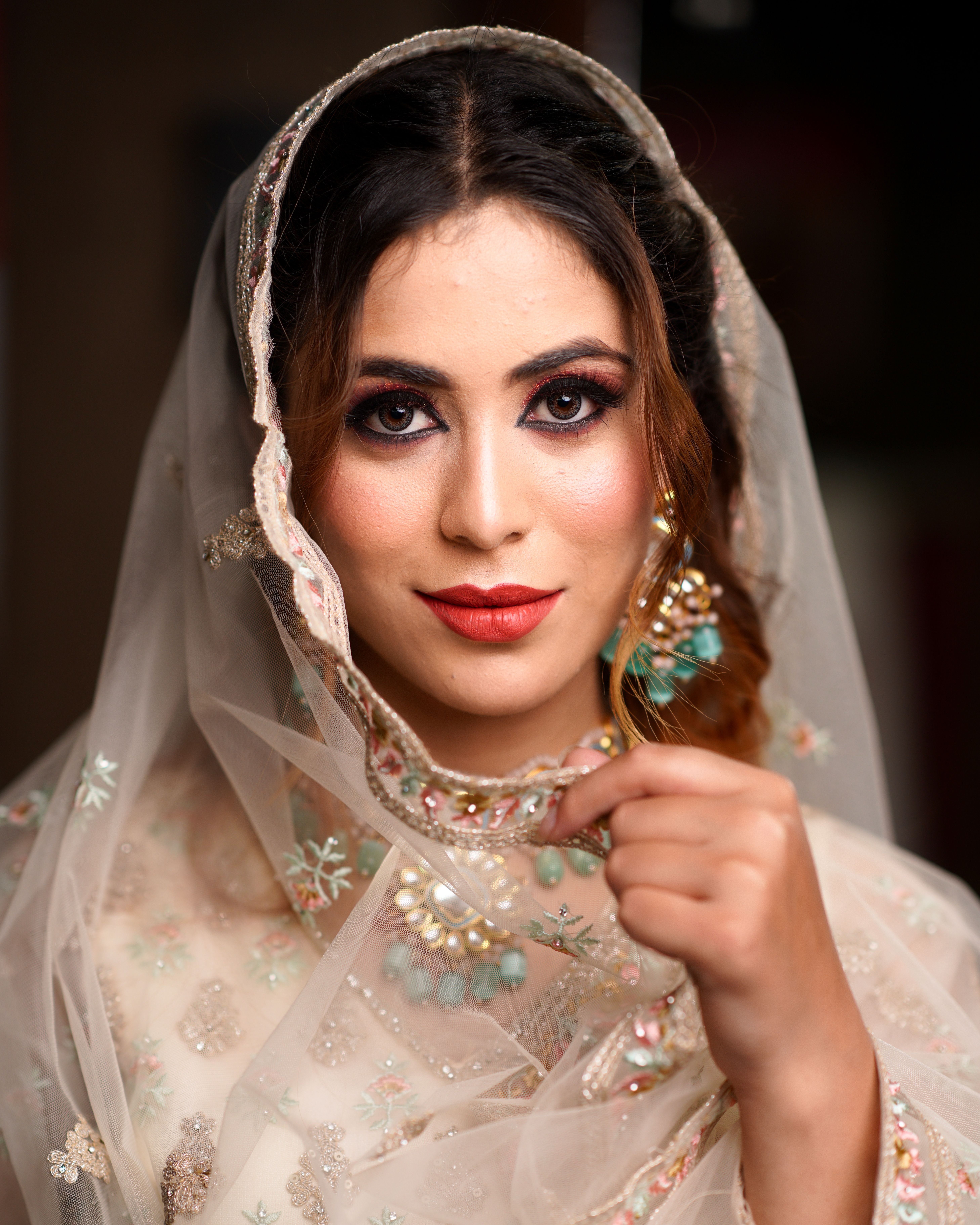 A Beautiful Woman in Her Wedding Dress · Free Stock Photo