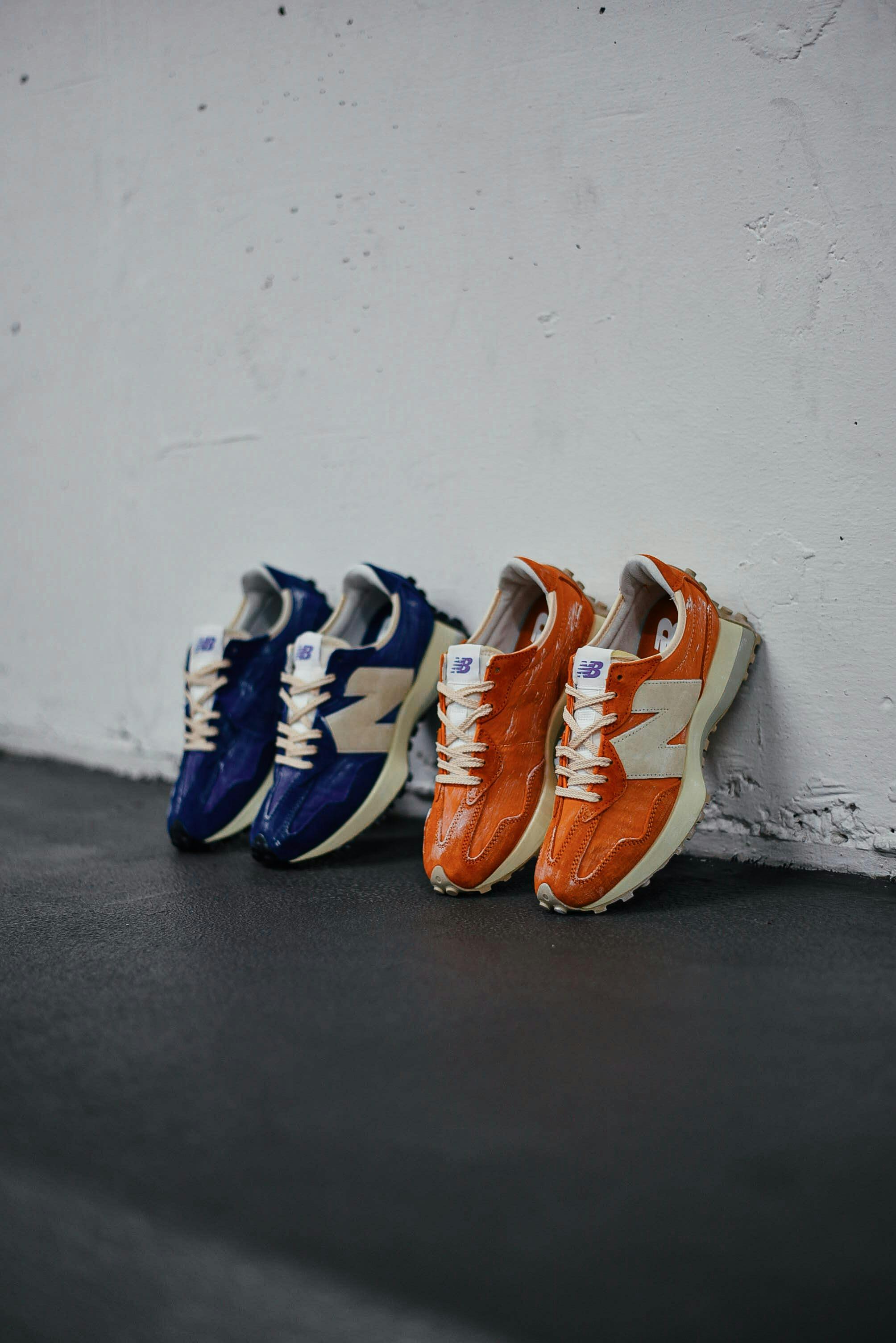 Close-up Photo of New Balance 327 Sneakers · Free Stock Photo