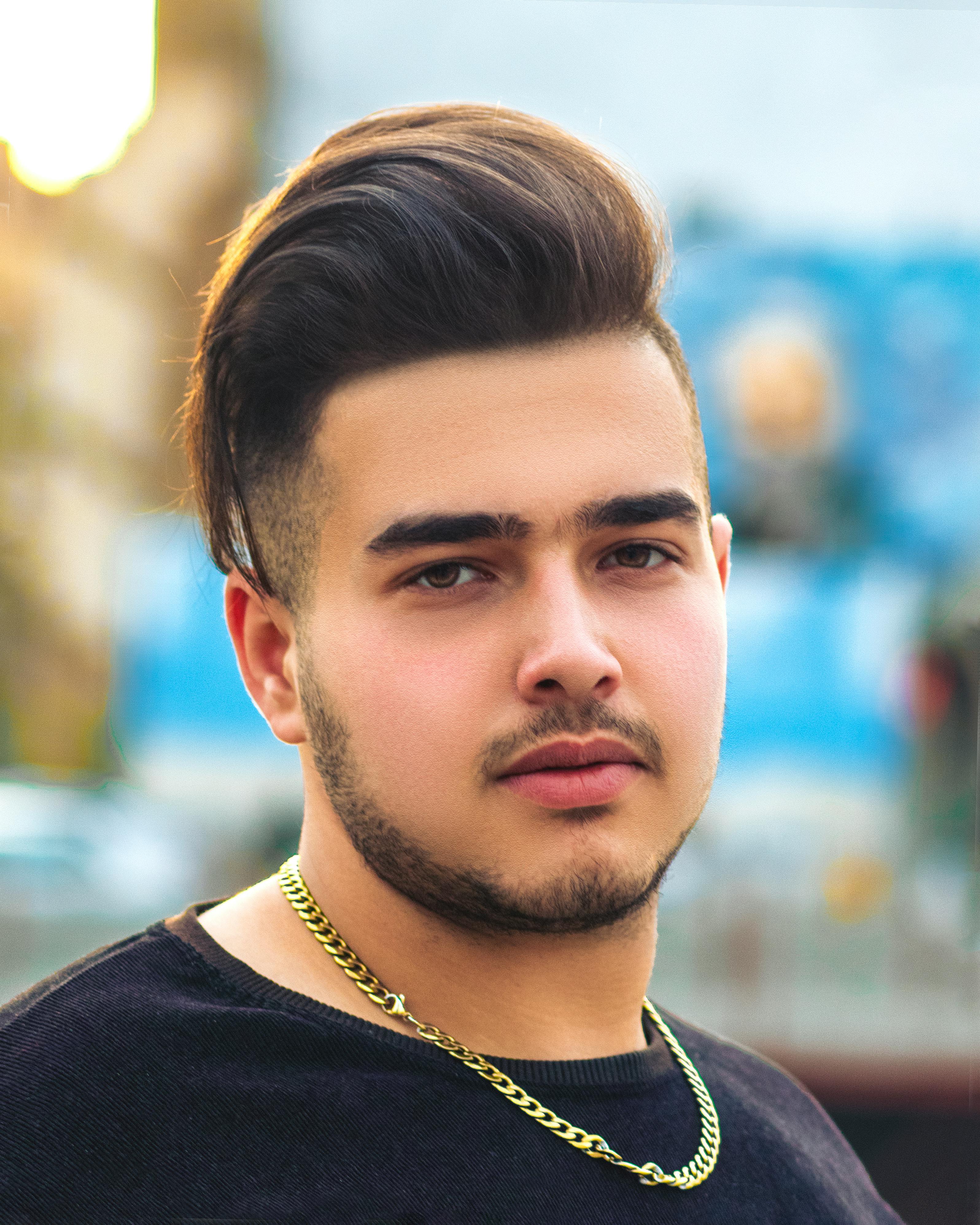 Handsome Guy In Denim Shirt · Free Stock Photo