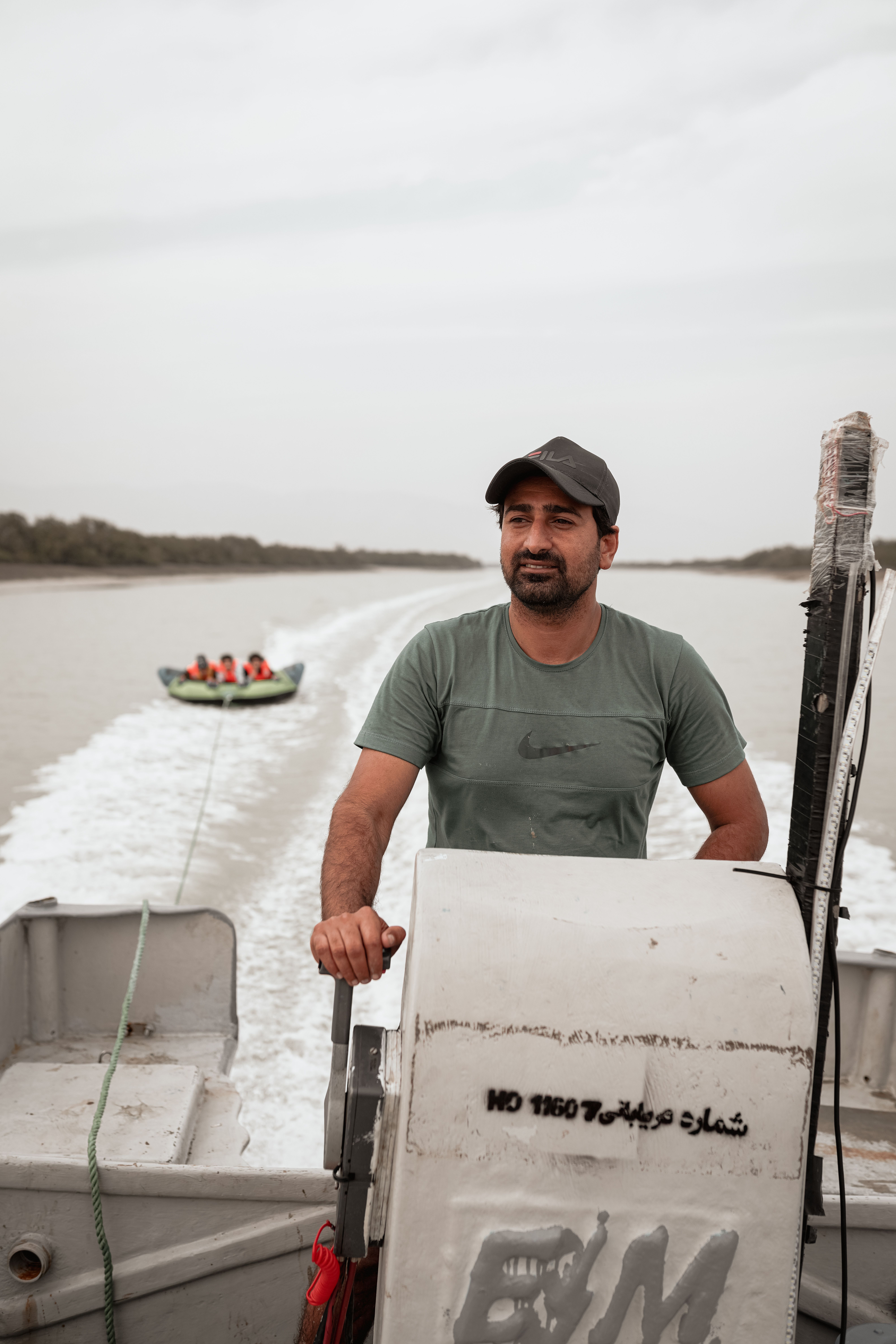 Driver in a Yacht · Free Stock Photo