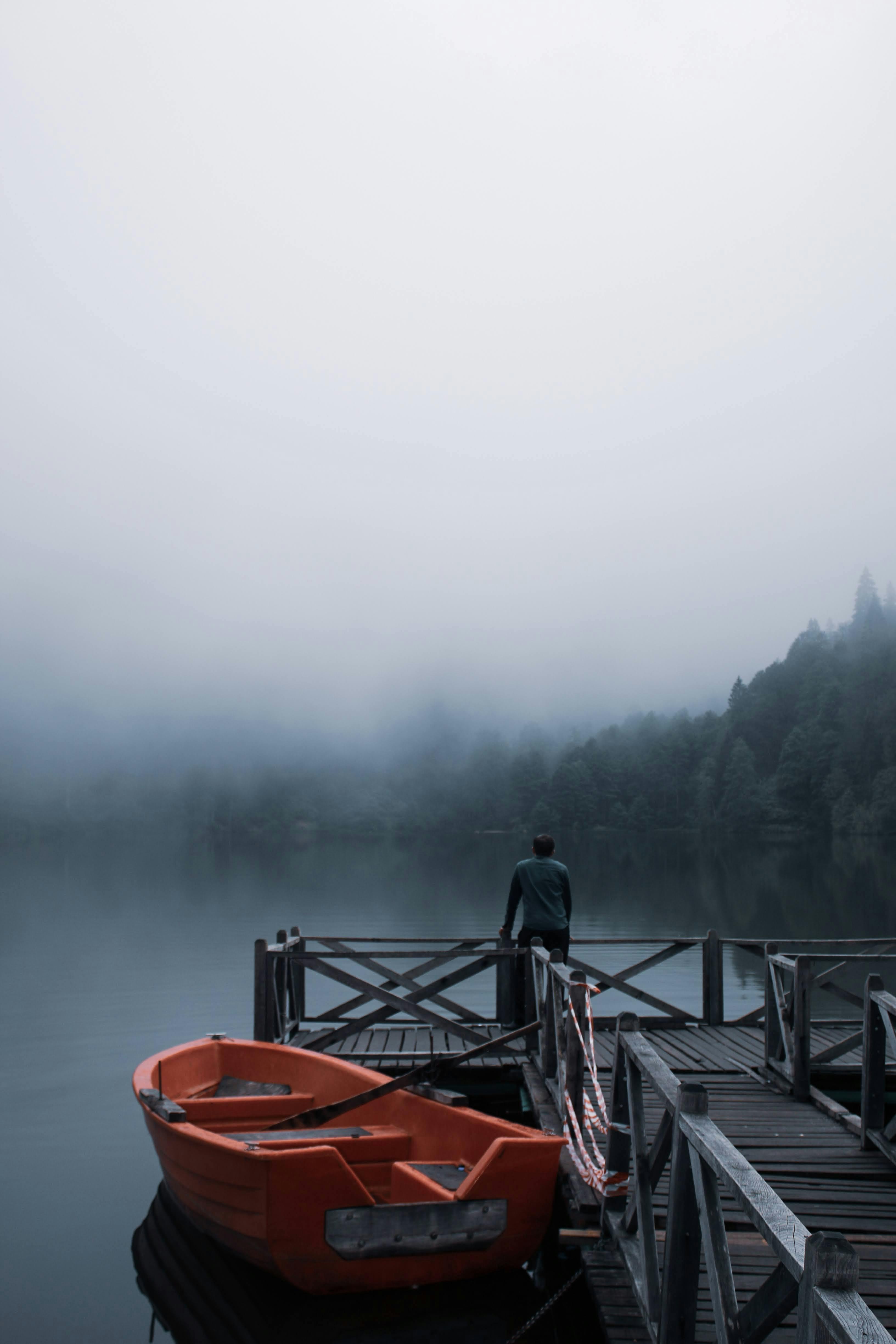 Man Standing Looking Down · Free Stock Photo