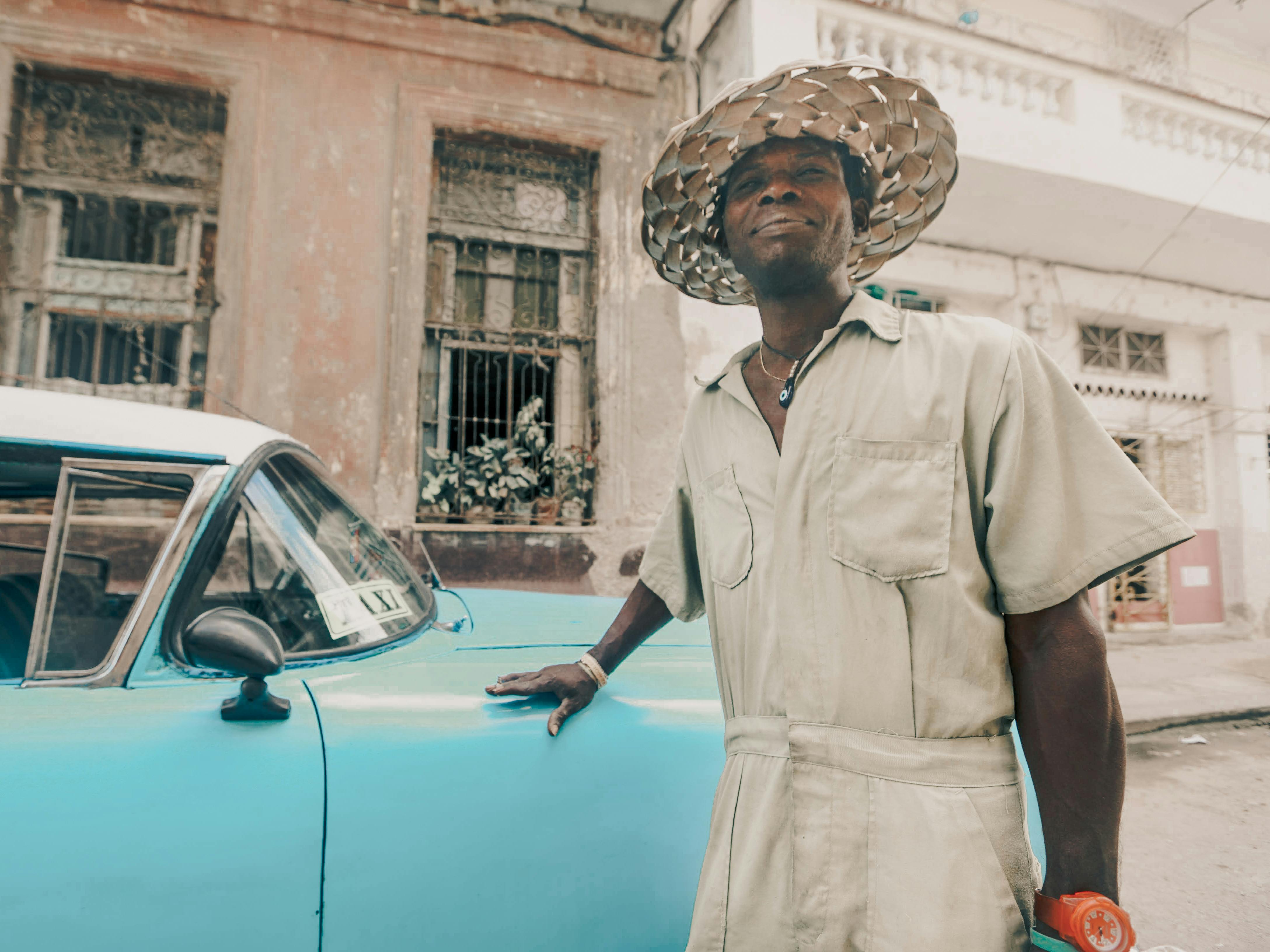 Man in Beige Button Up Jumpers · Free Stock Photo