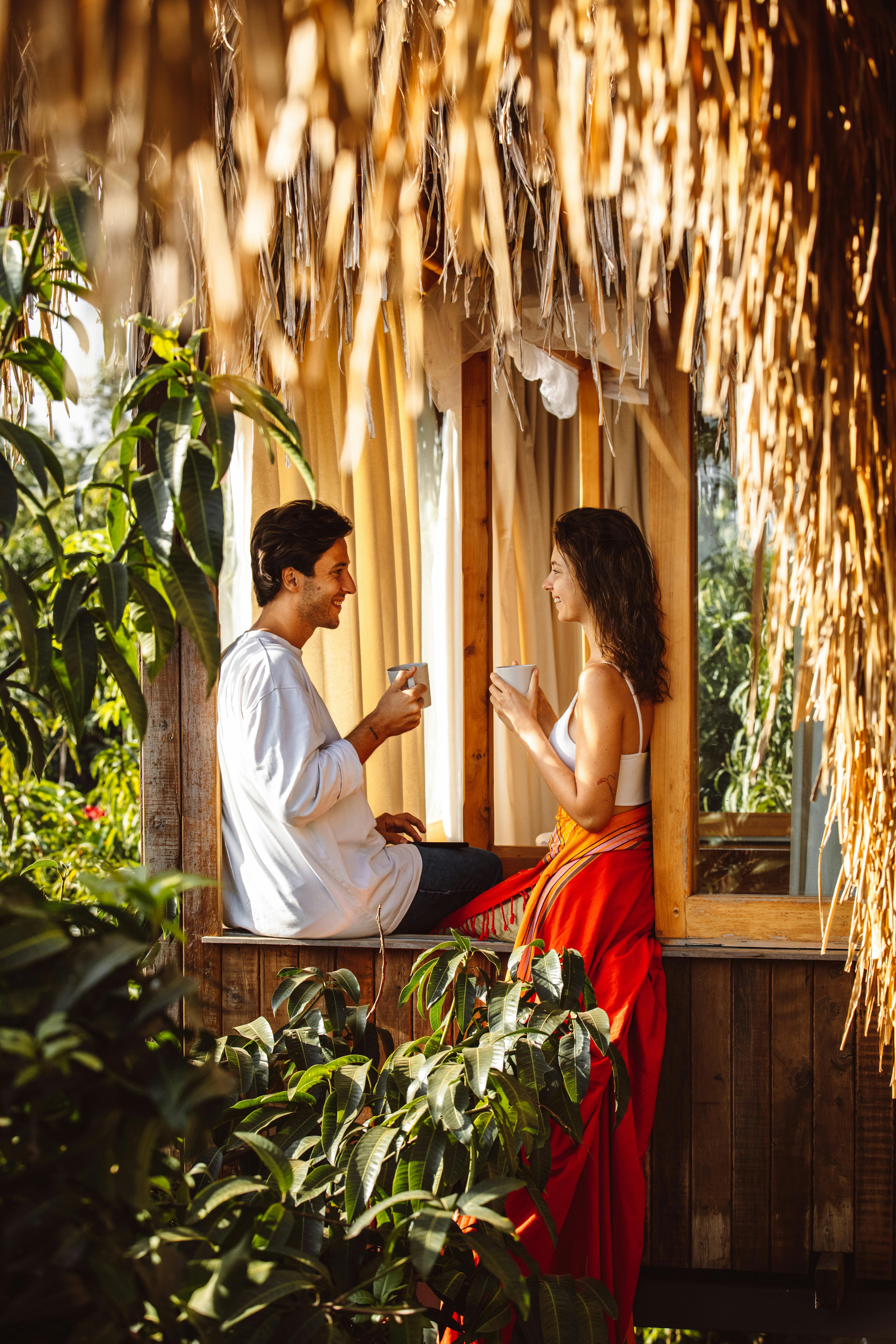 Romantic Couple looking at each other · Free Stock Photo