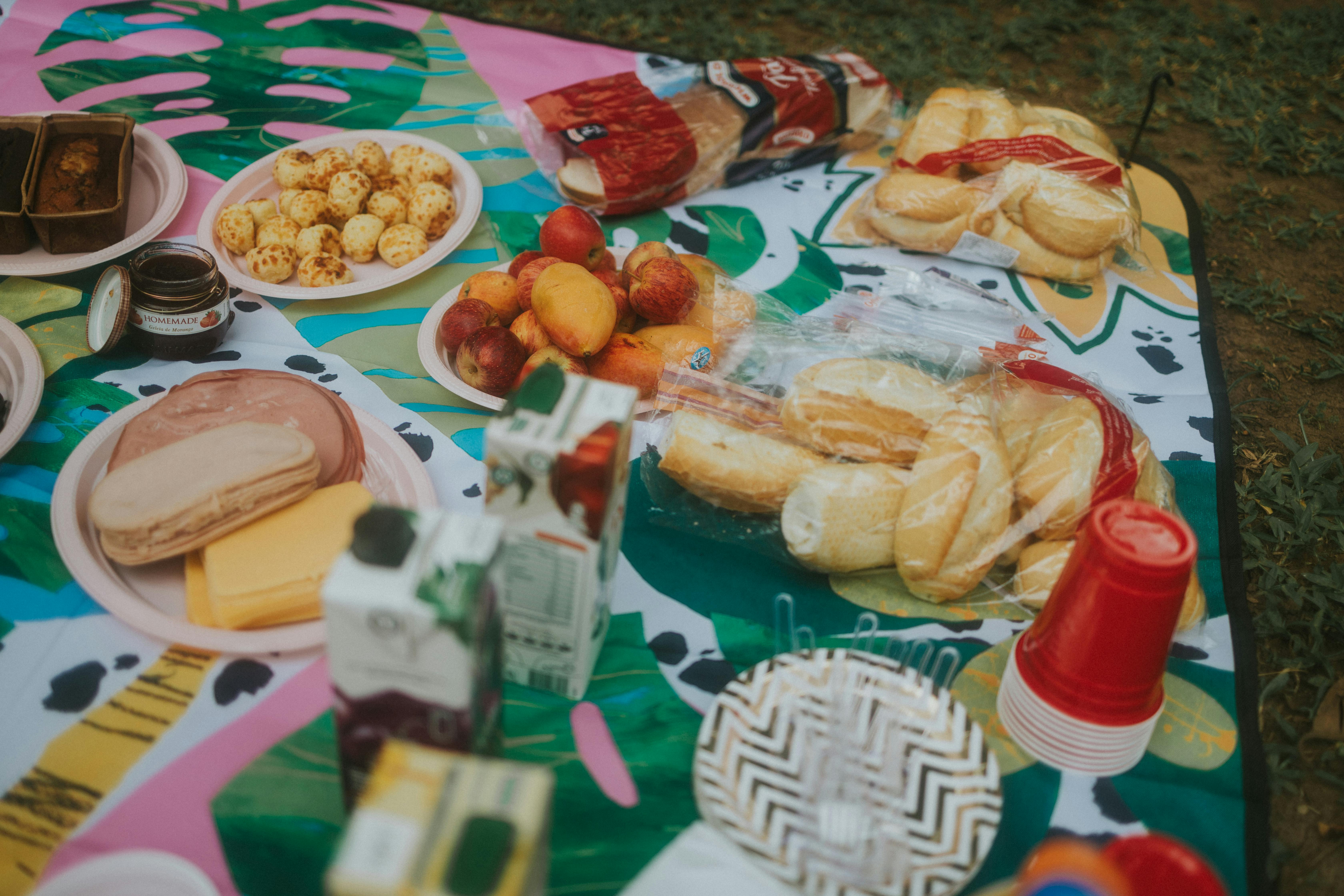 High Angle View of Food · Free Stock Photo