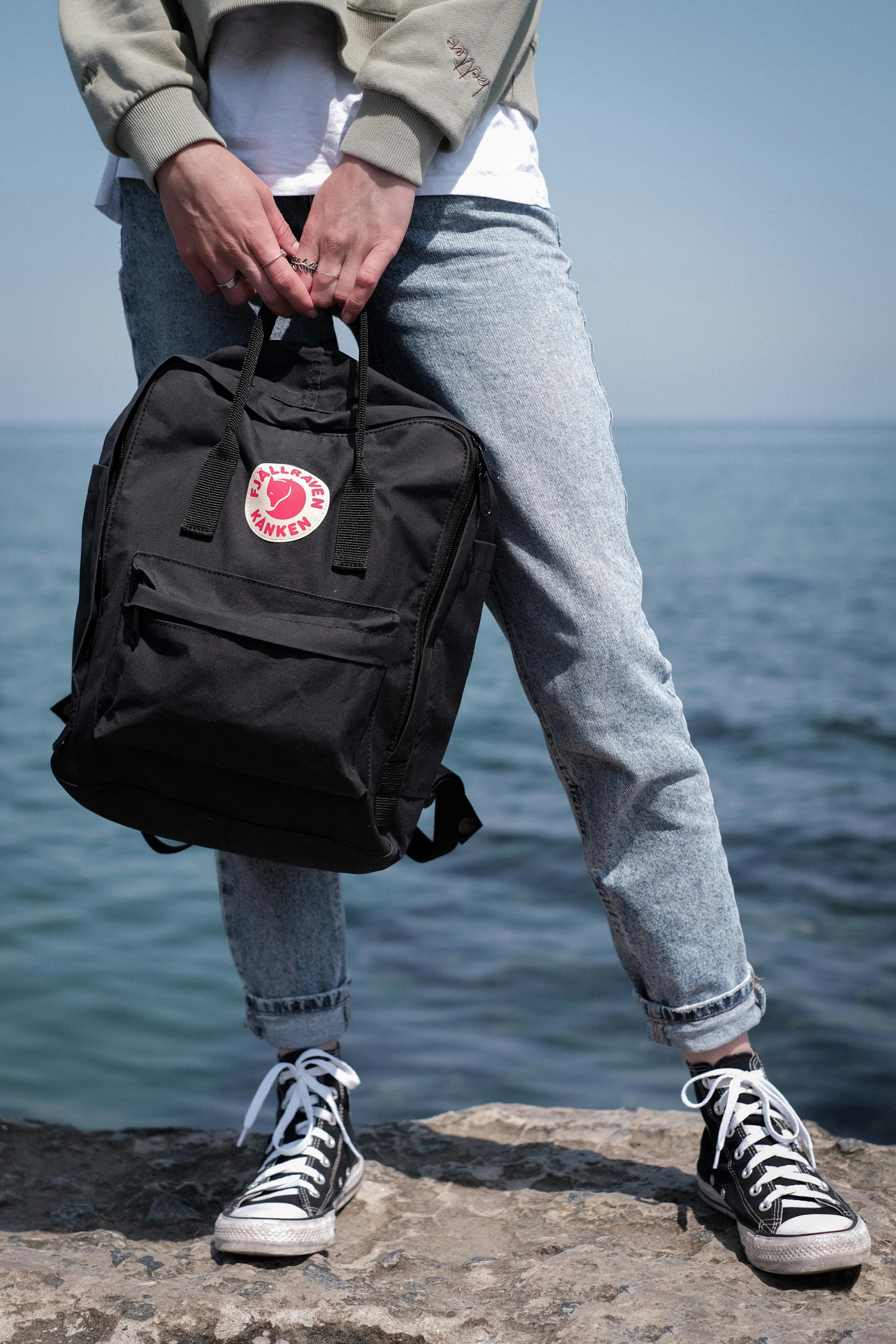Person in Carrying a Backpack · Free Stock Photo