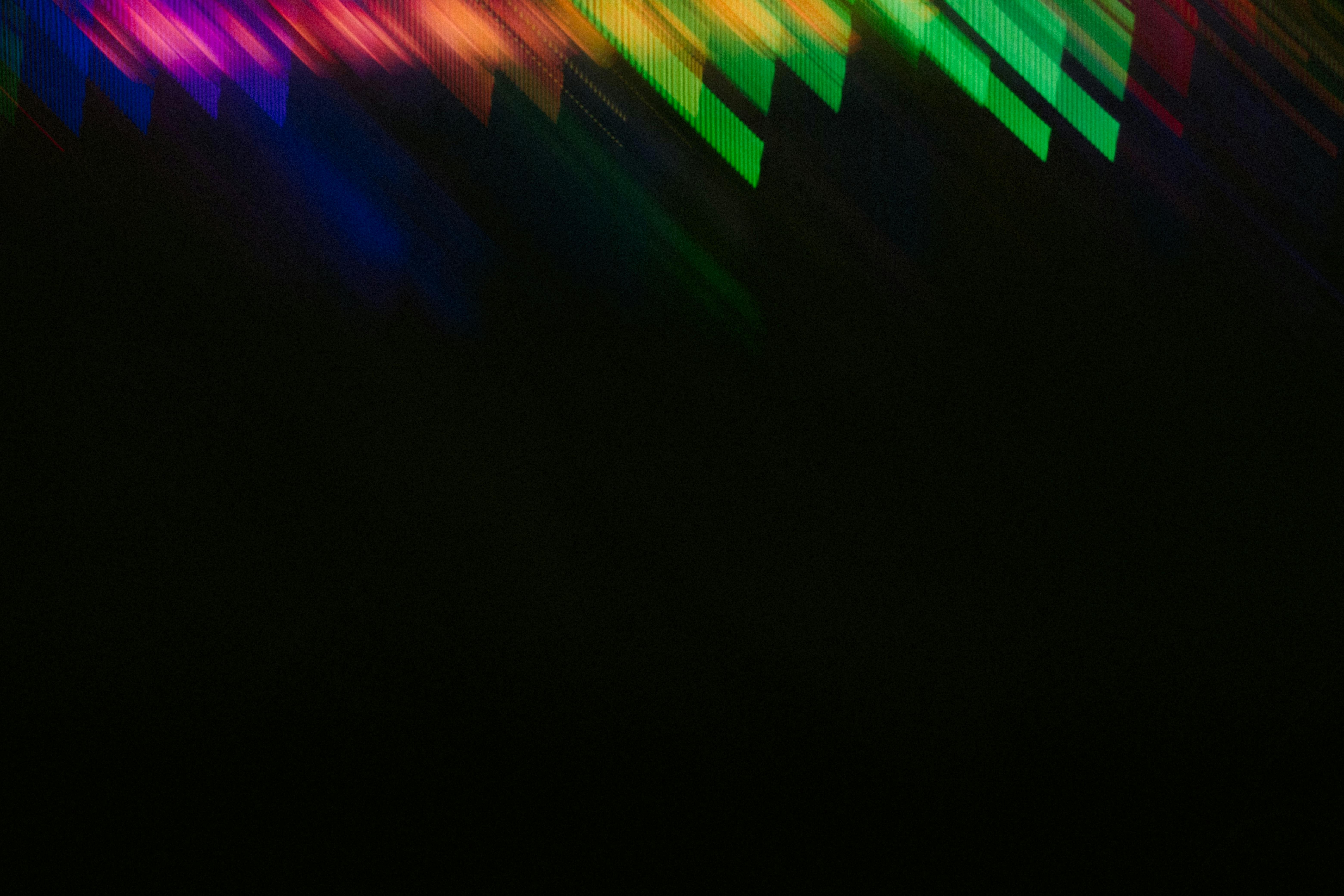 Colorful Neon Lights in the Dark · Free Stock Photo