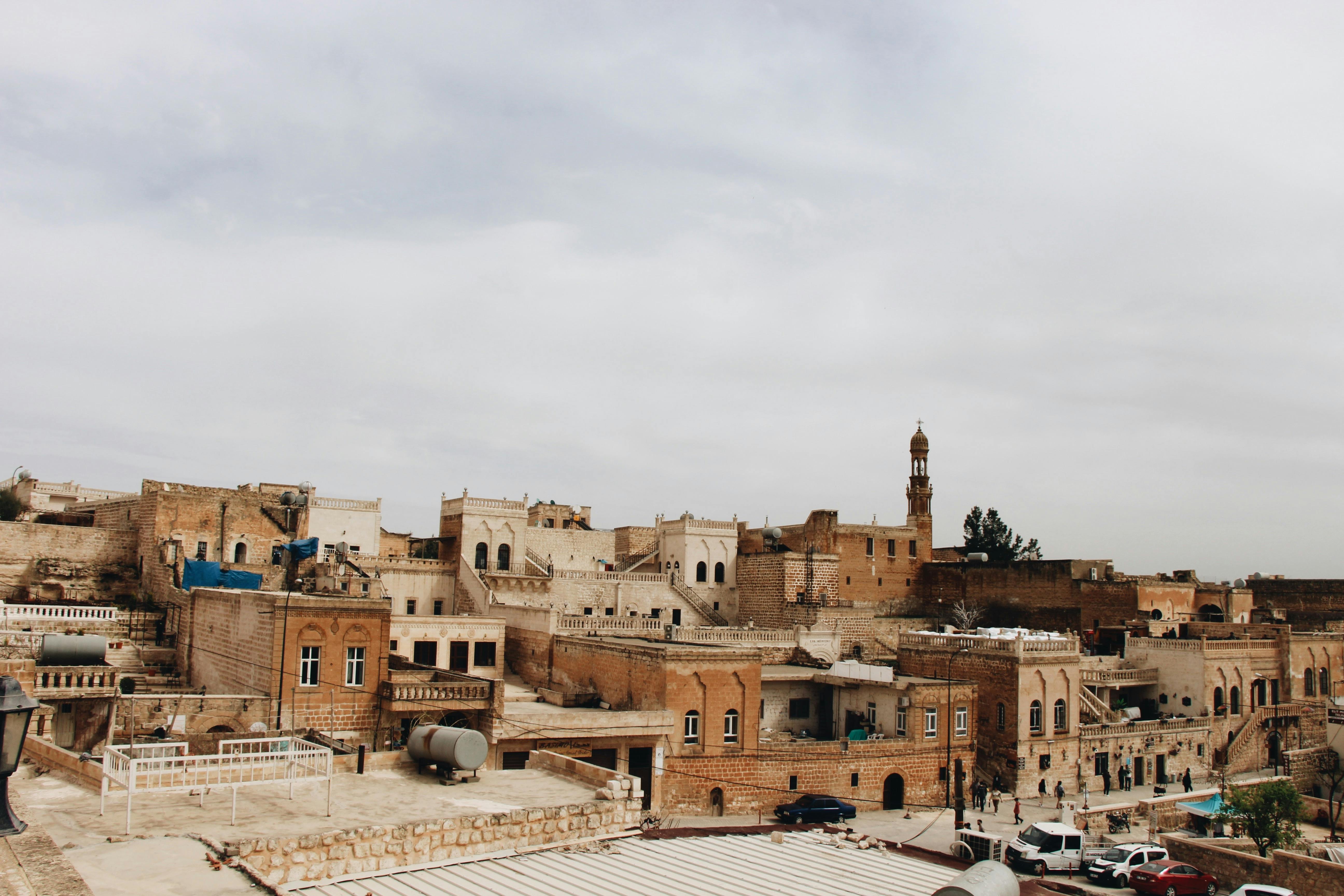 Ancient Historical Buildings with Towers · Free Stock Photo