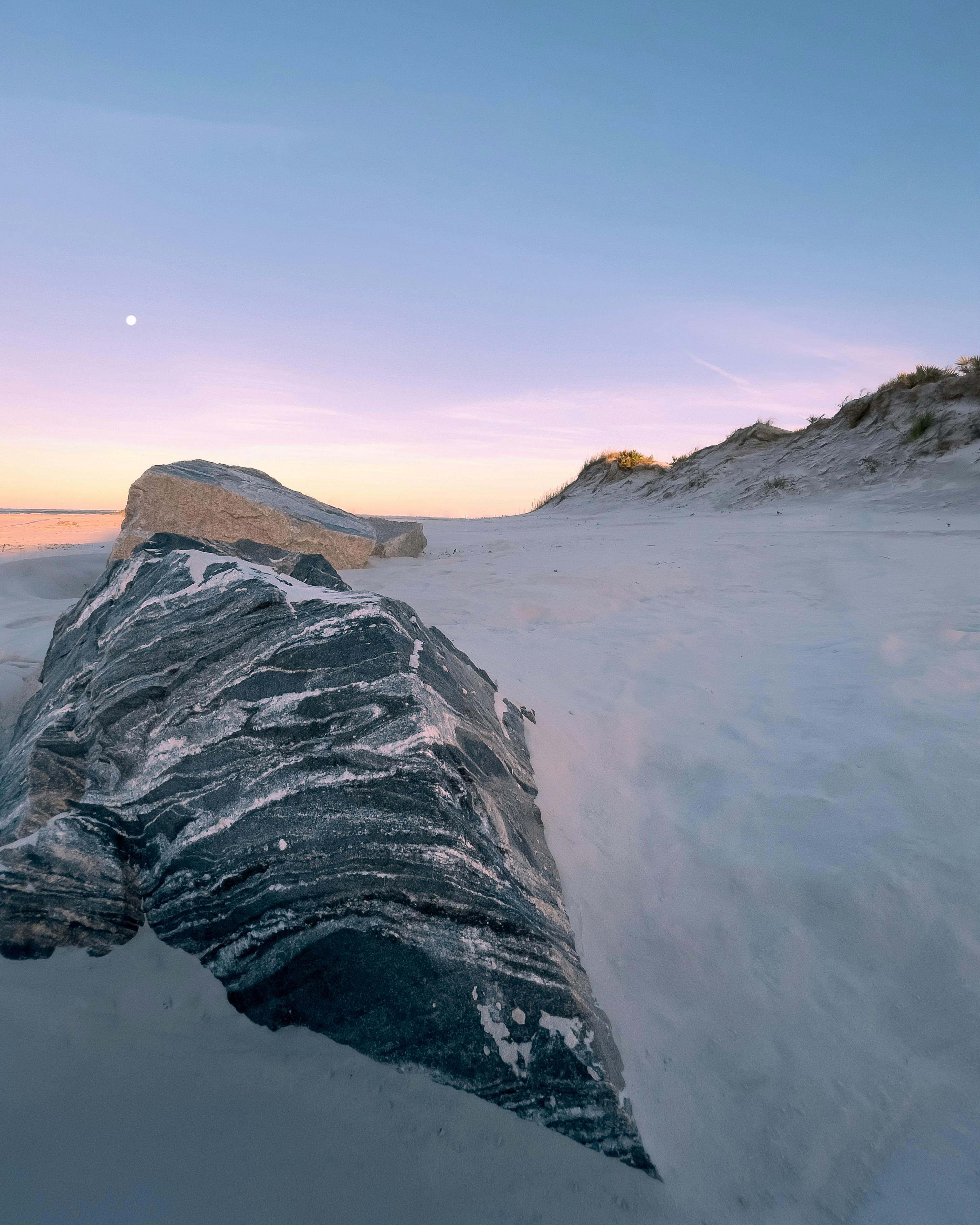 Rock Formations under Clear Blue Sky · Free Stock Photo
