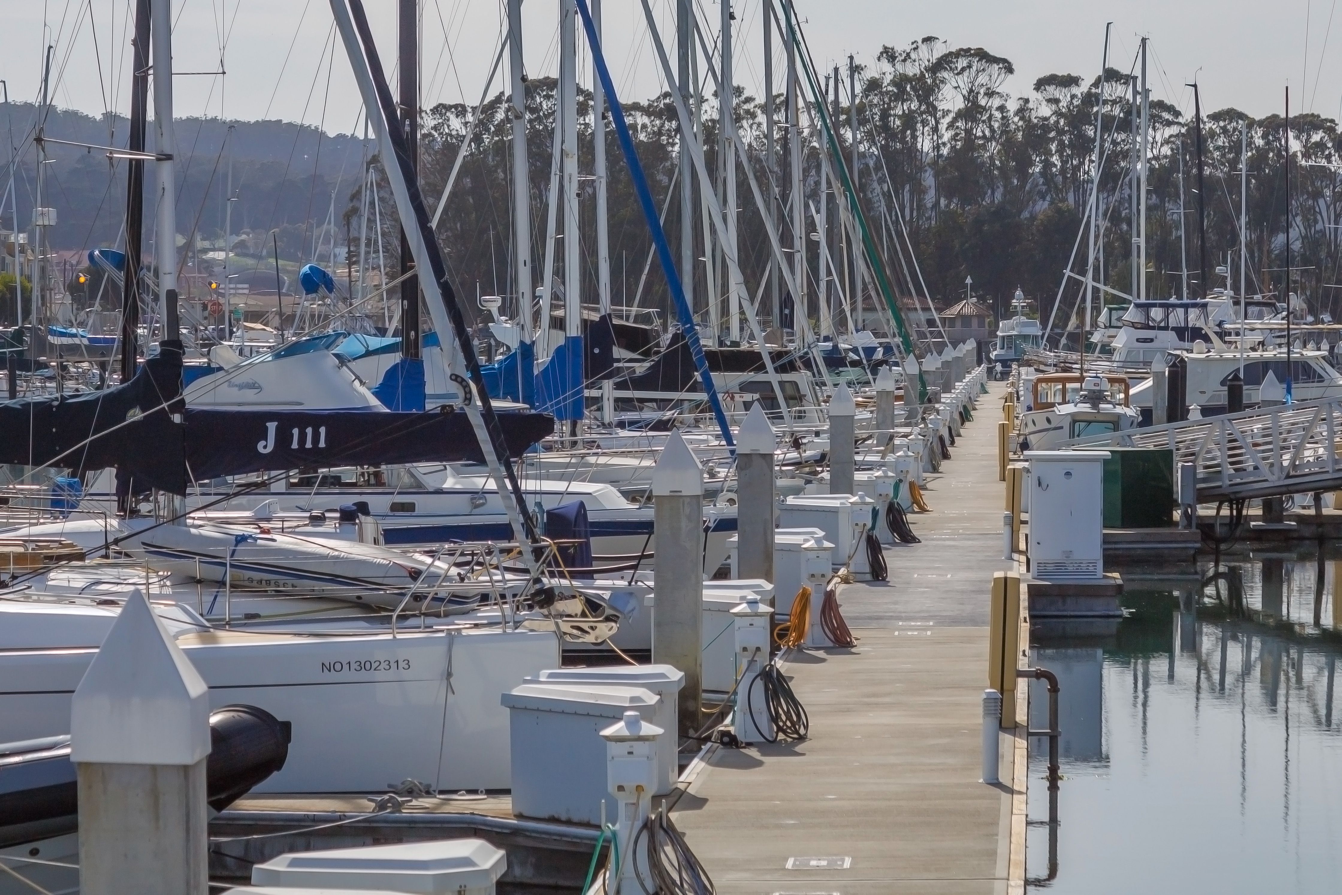 White and black Boat on Dock · Free Stock Photo