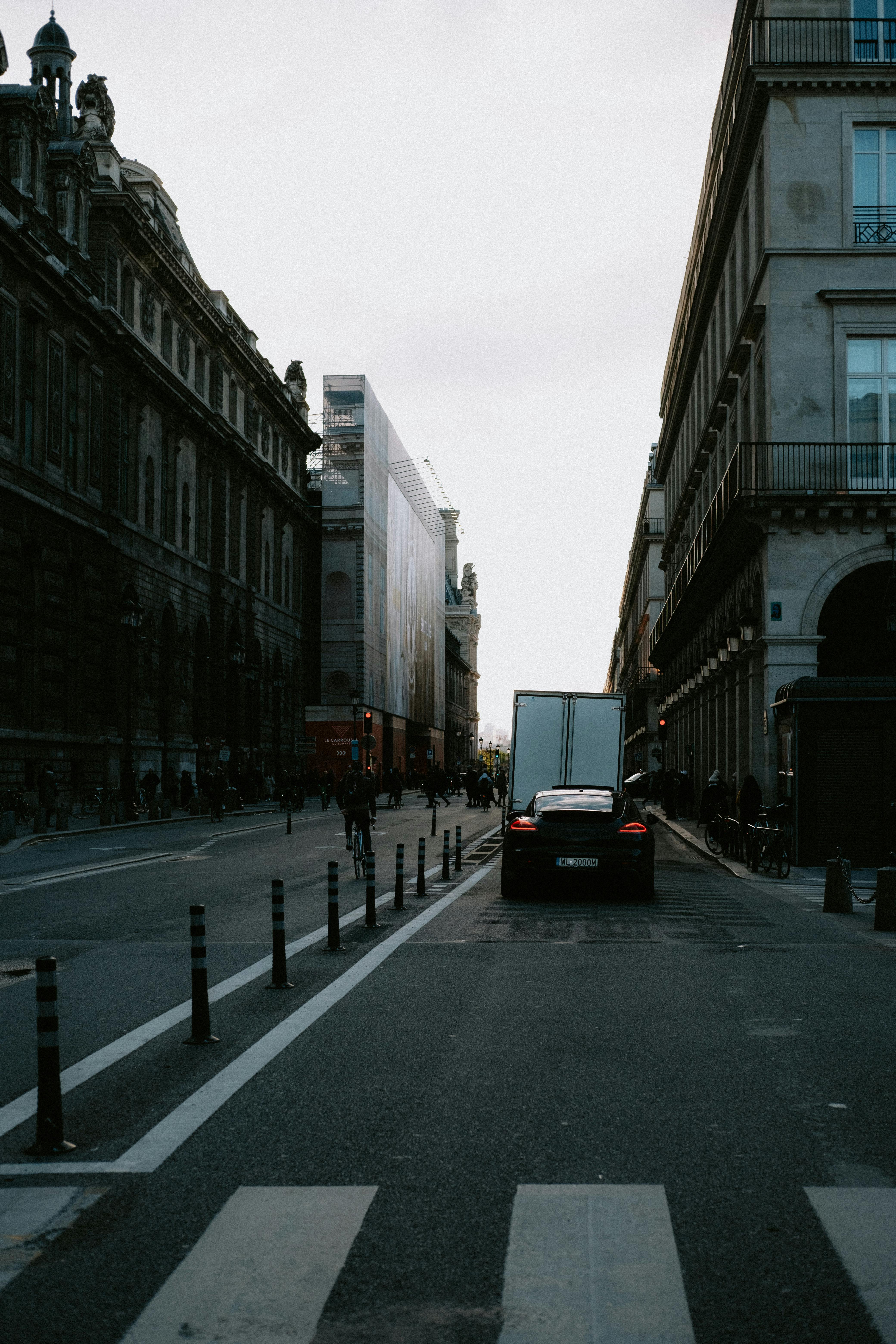 Motor Vehicles on the Road · Free Stock Photo