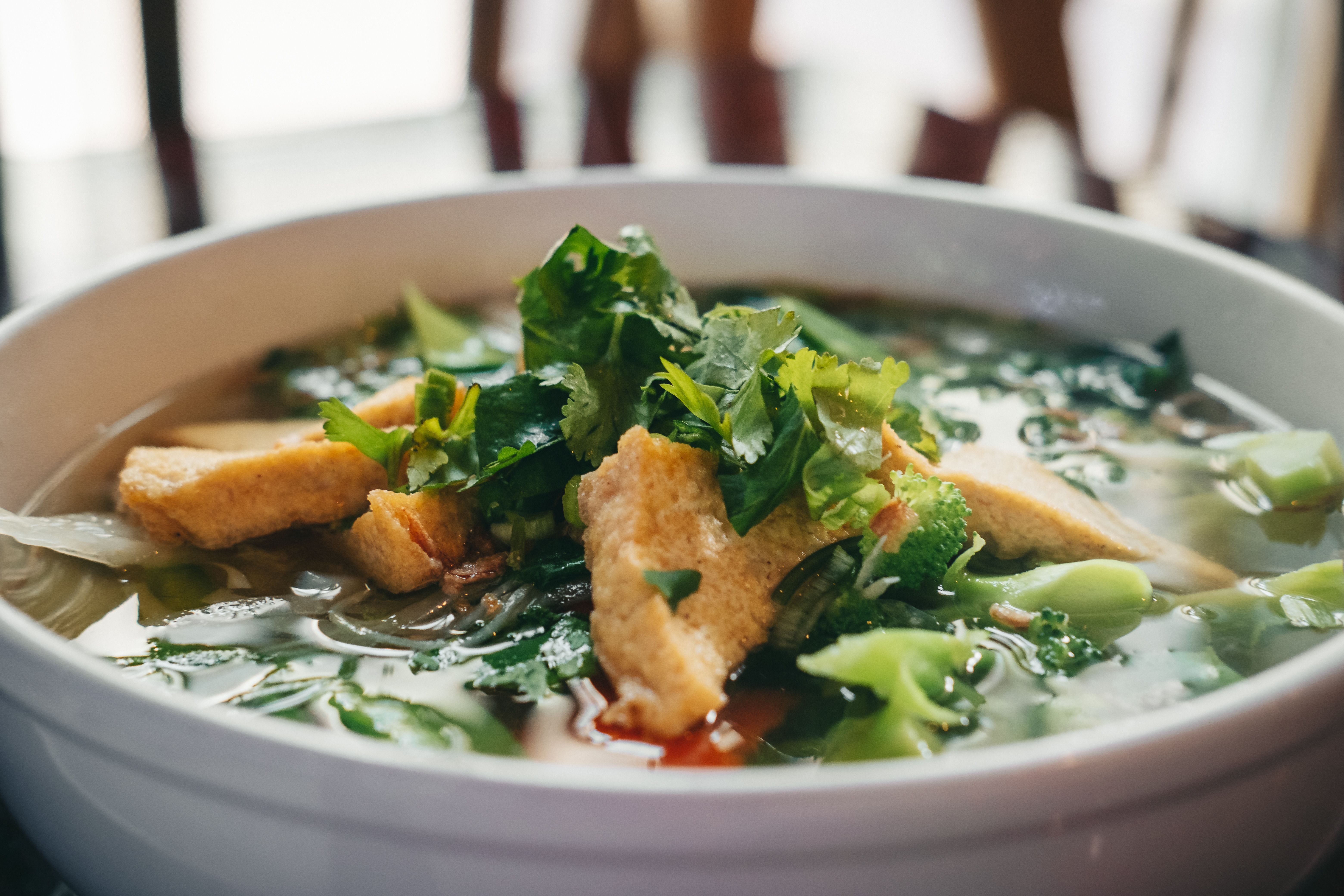 Pan Y Sopa · Foto de stock gratuita