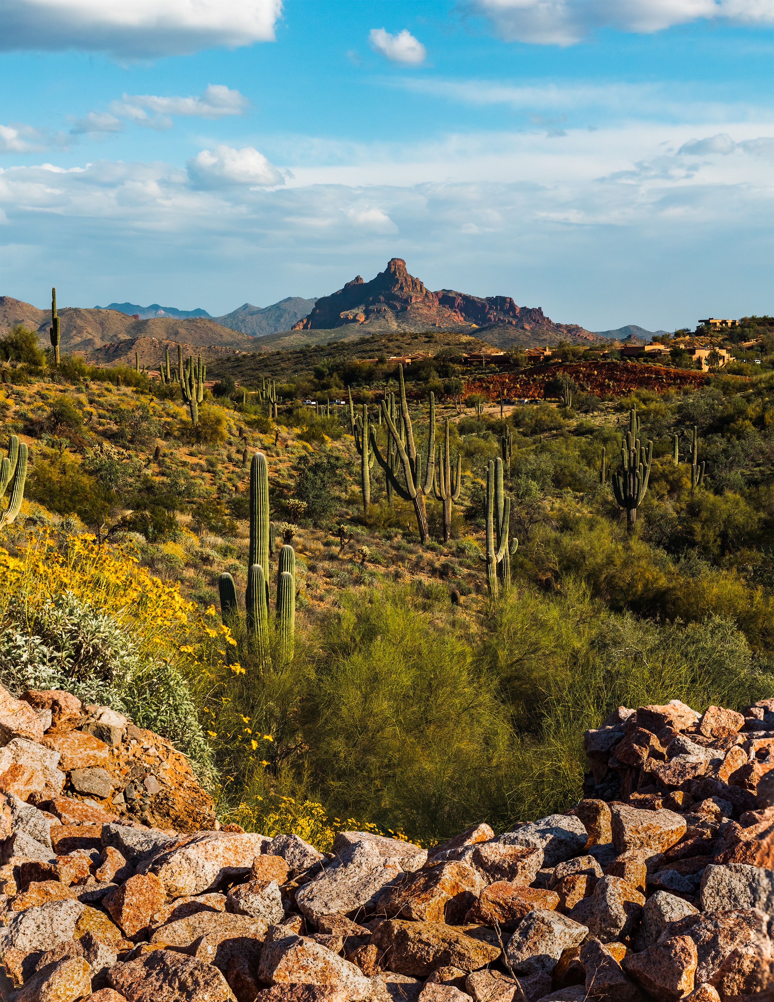 Stack of Rocks in Desert in Mountains · Free Stock Photo