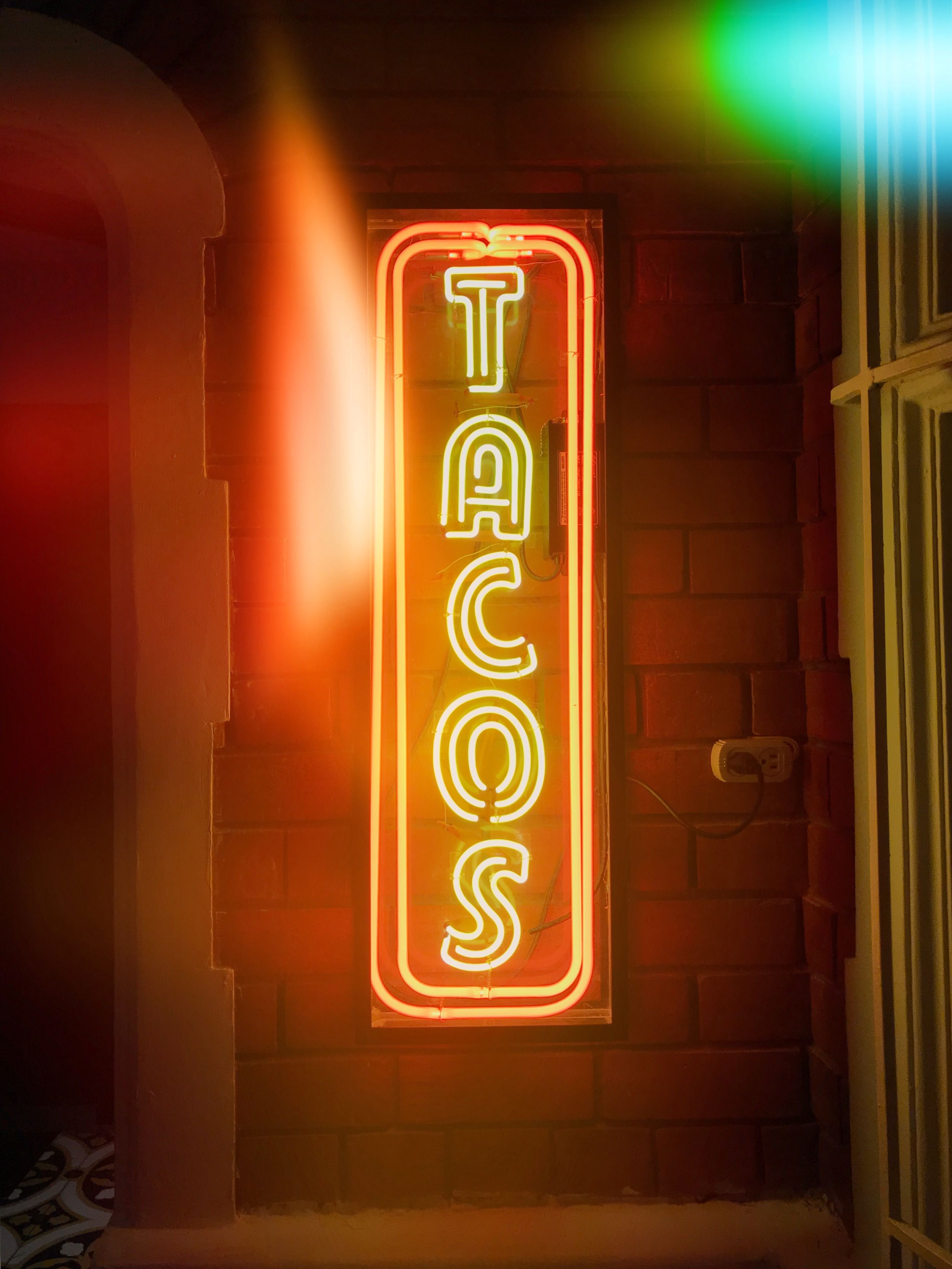 Tacos Led Signage · Free Stock Photo