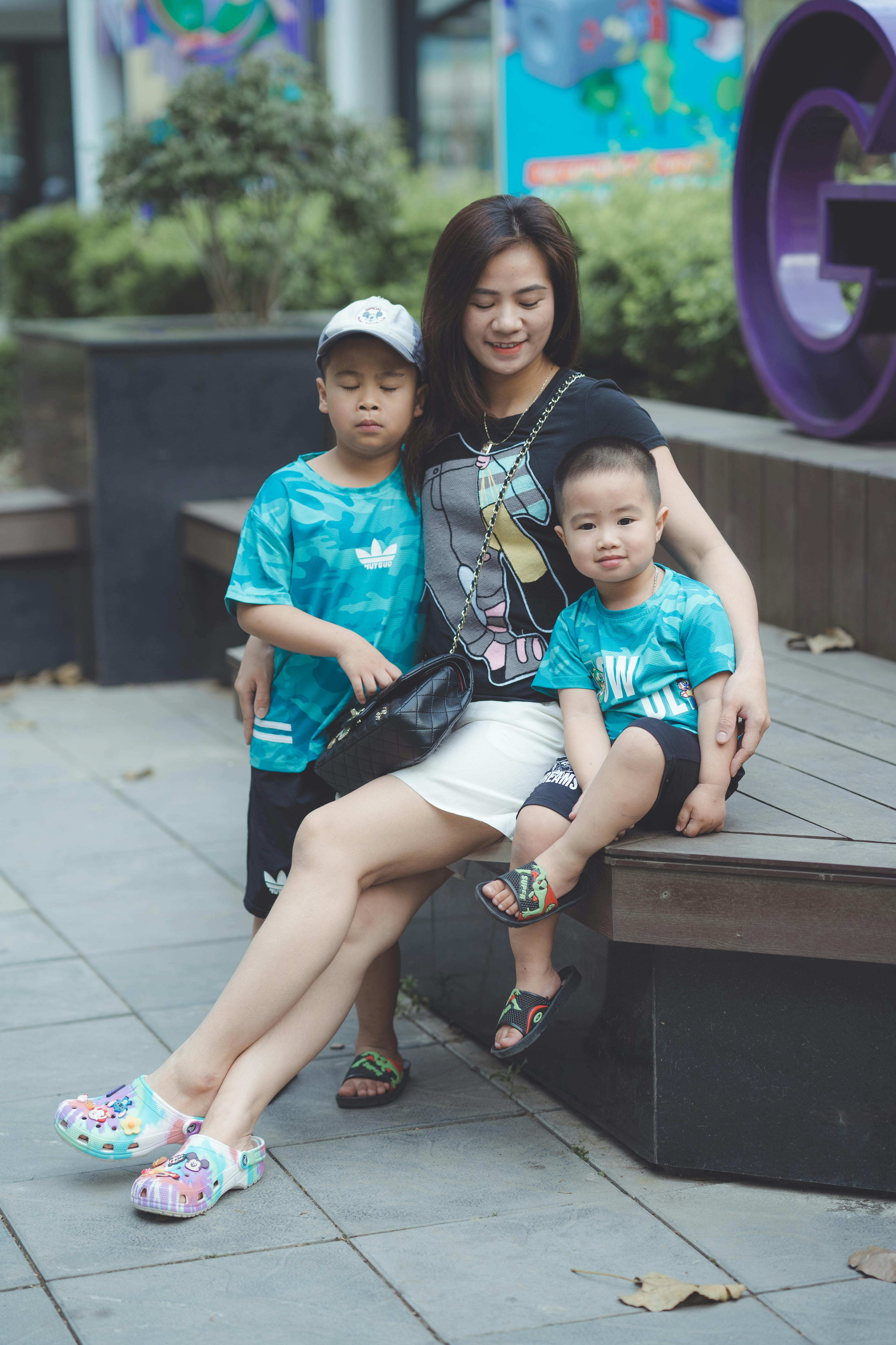 Boy Running to Woman · Free Stock Photo