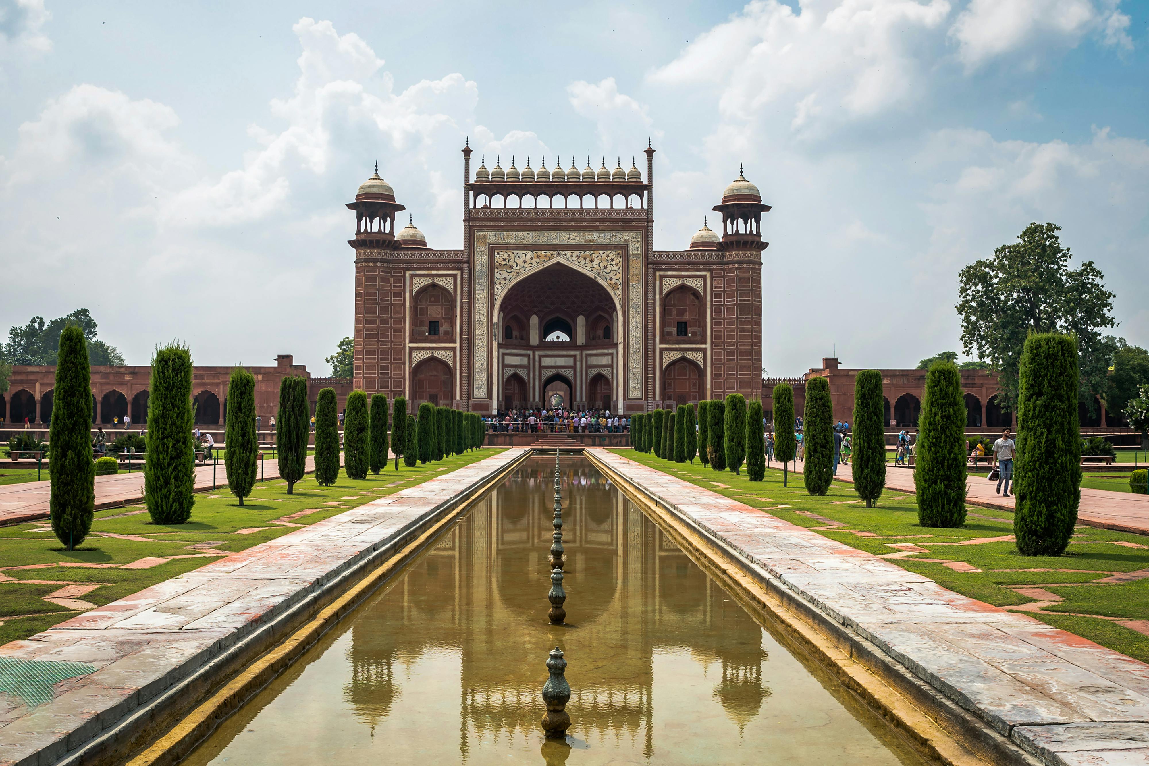 View of Taj Mahal Gate · Free Stock Photo