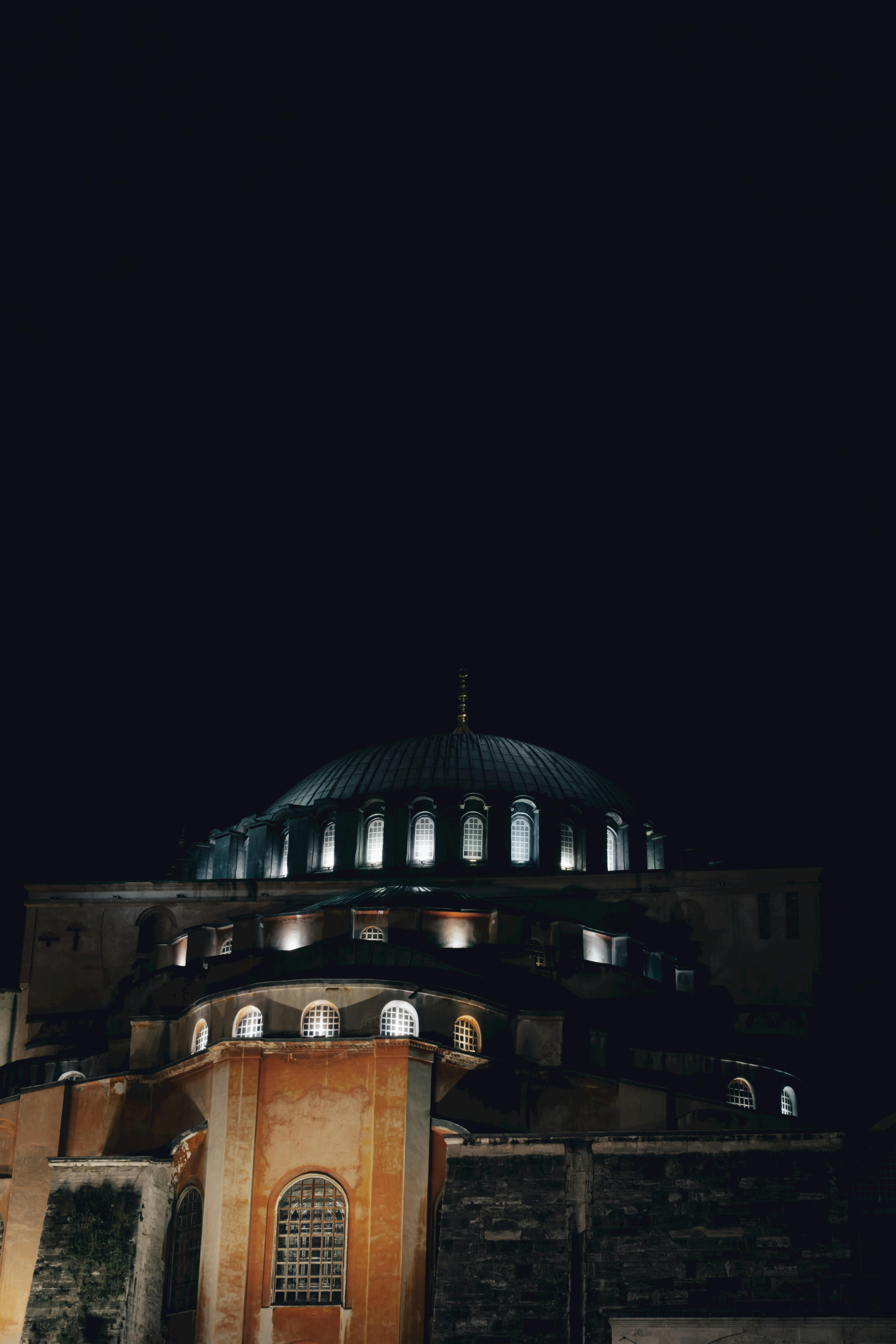 Dome Roof Building at Night Time · Free Stock Photo