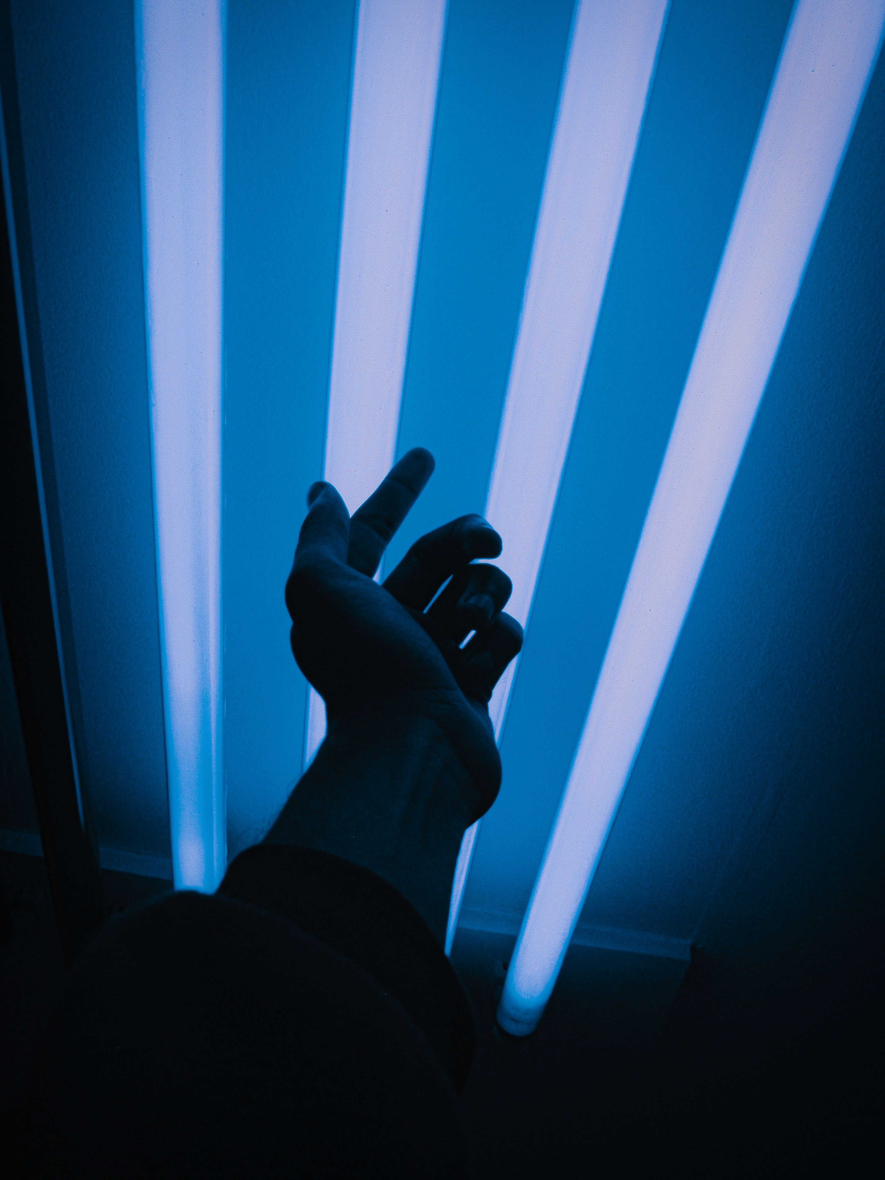 Blue Colored LED Night Lights · Free Stock Photo