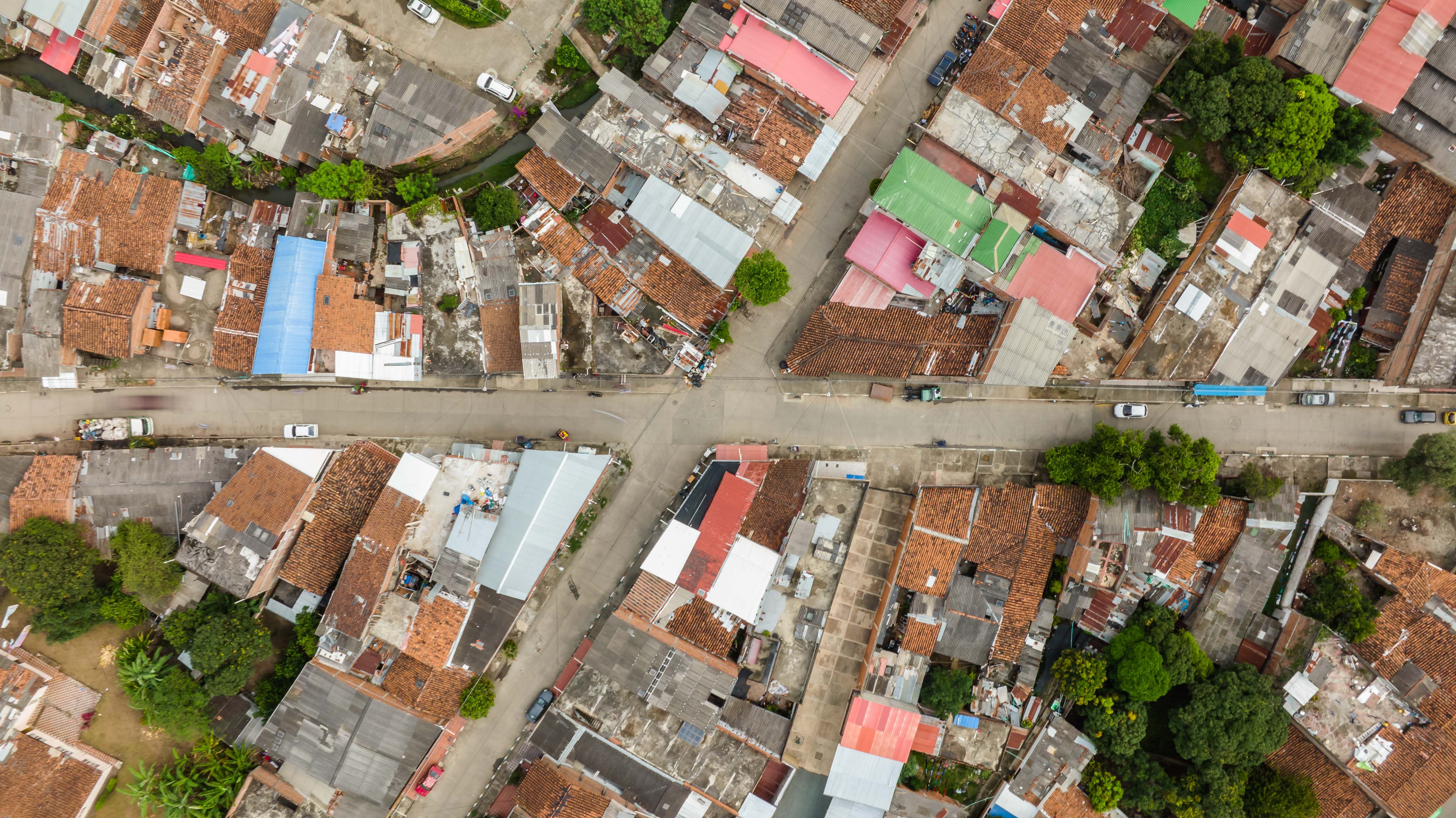 Aerial Photography Of Town · Free Stock Photo