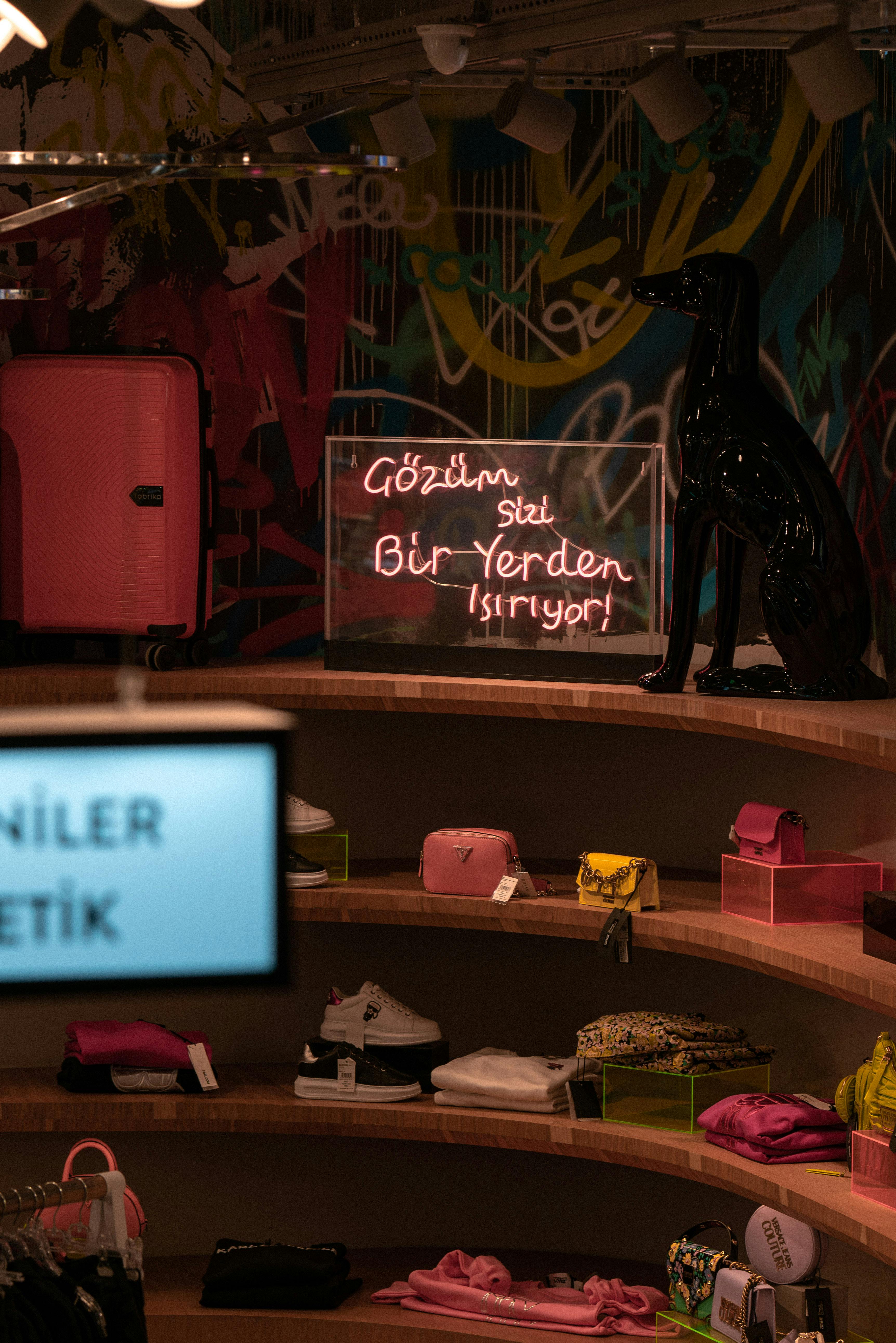 Shelves in Turkish Store · Free Stock Photo