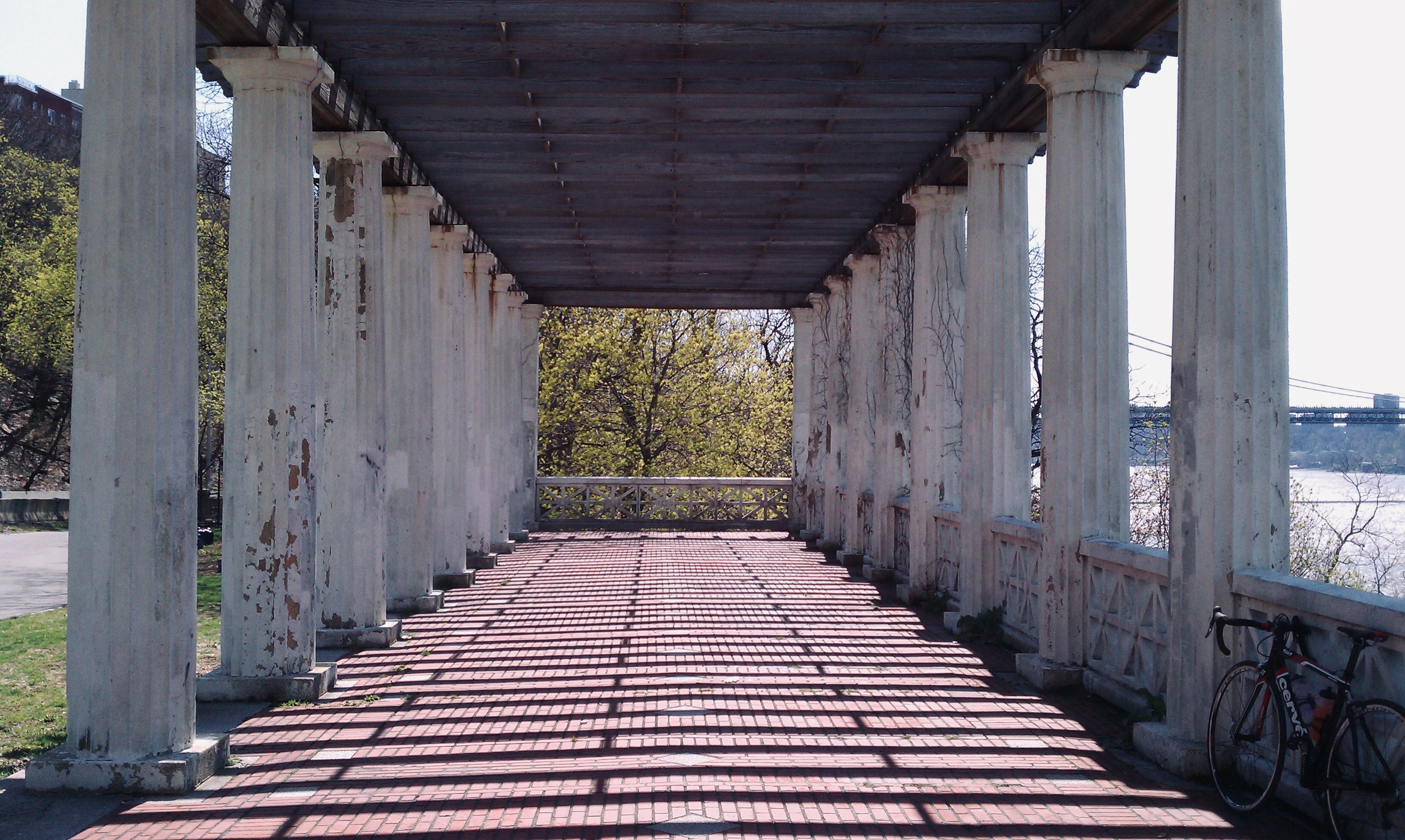 Photo of a Walkway and a Temple · Free Stock Photo