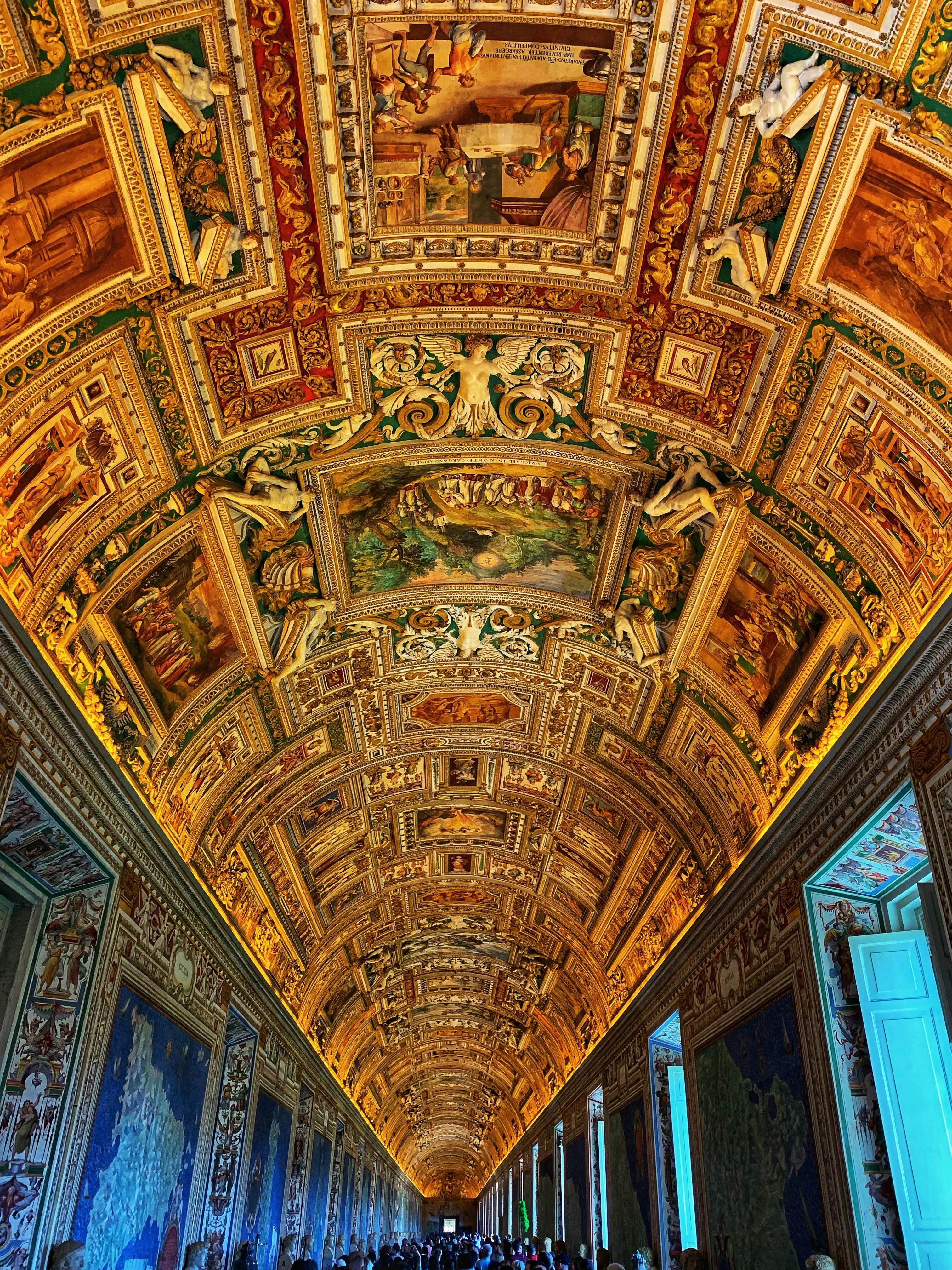 The Ceiling of the Sistine Chapel in Rome · Free Stock Photo