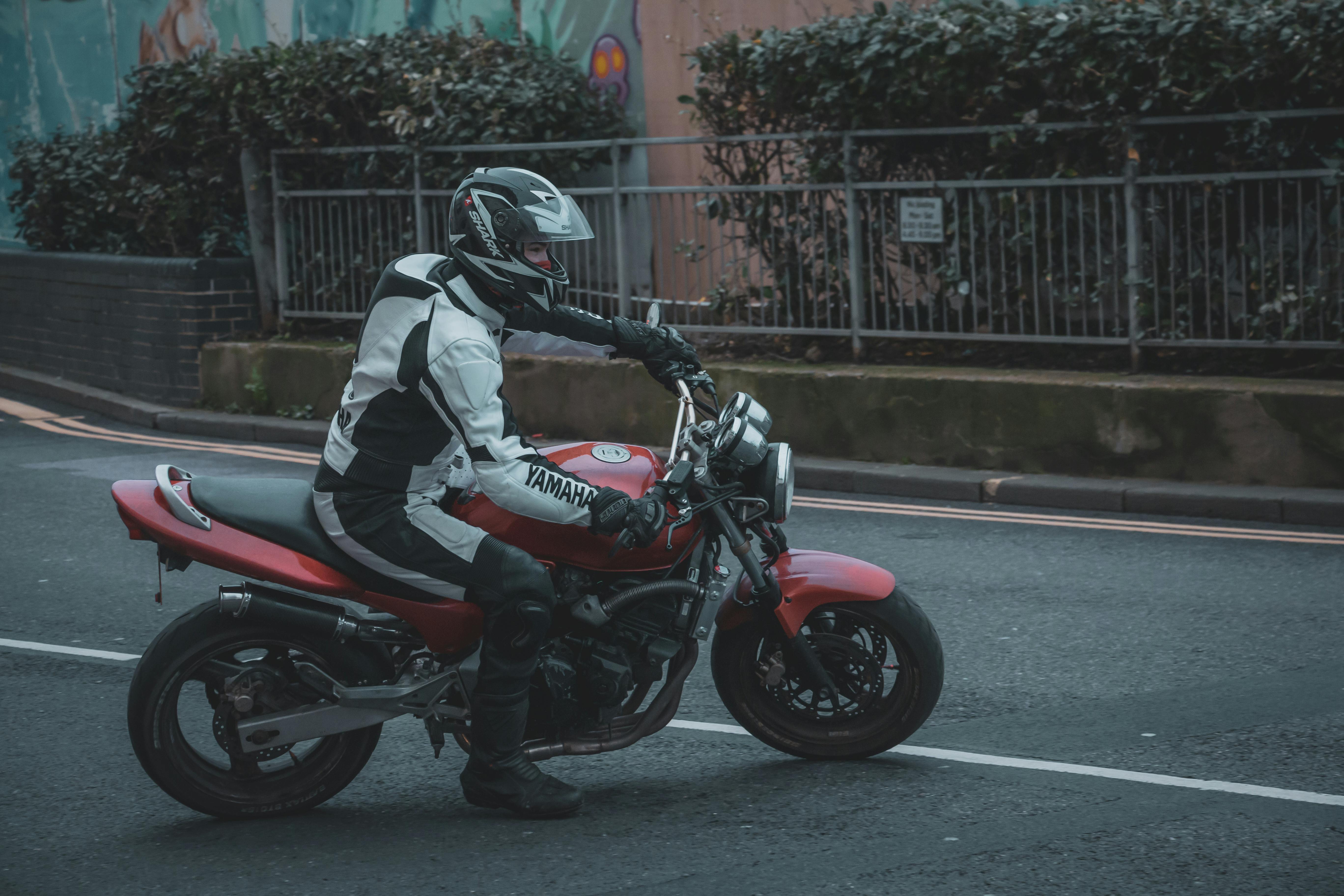 Photo of a Man Riding a Motorcycle · Free Stock Photo