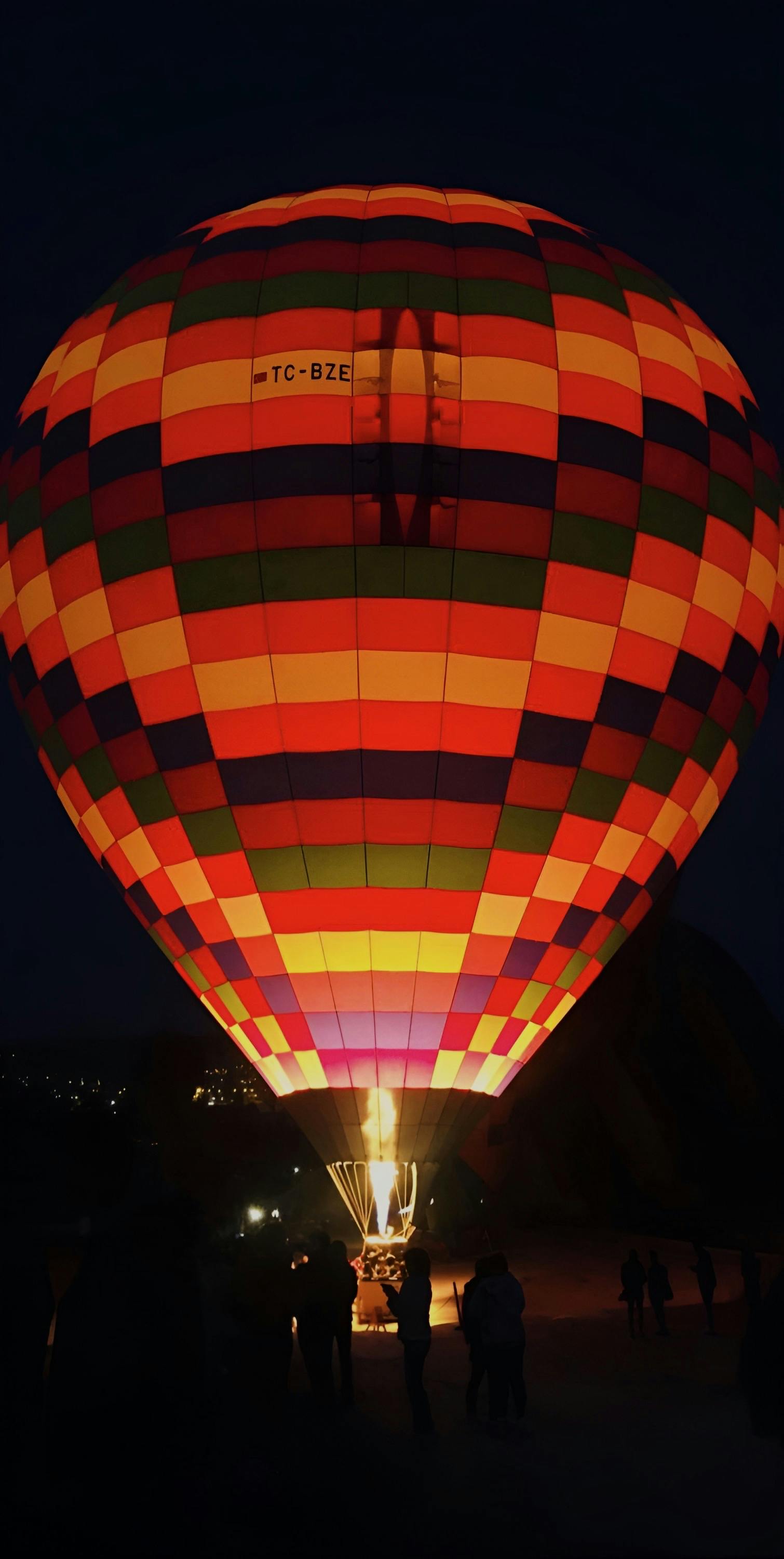 Colorful Balloon at Night · Free Stock Photo