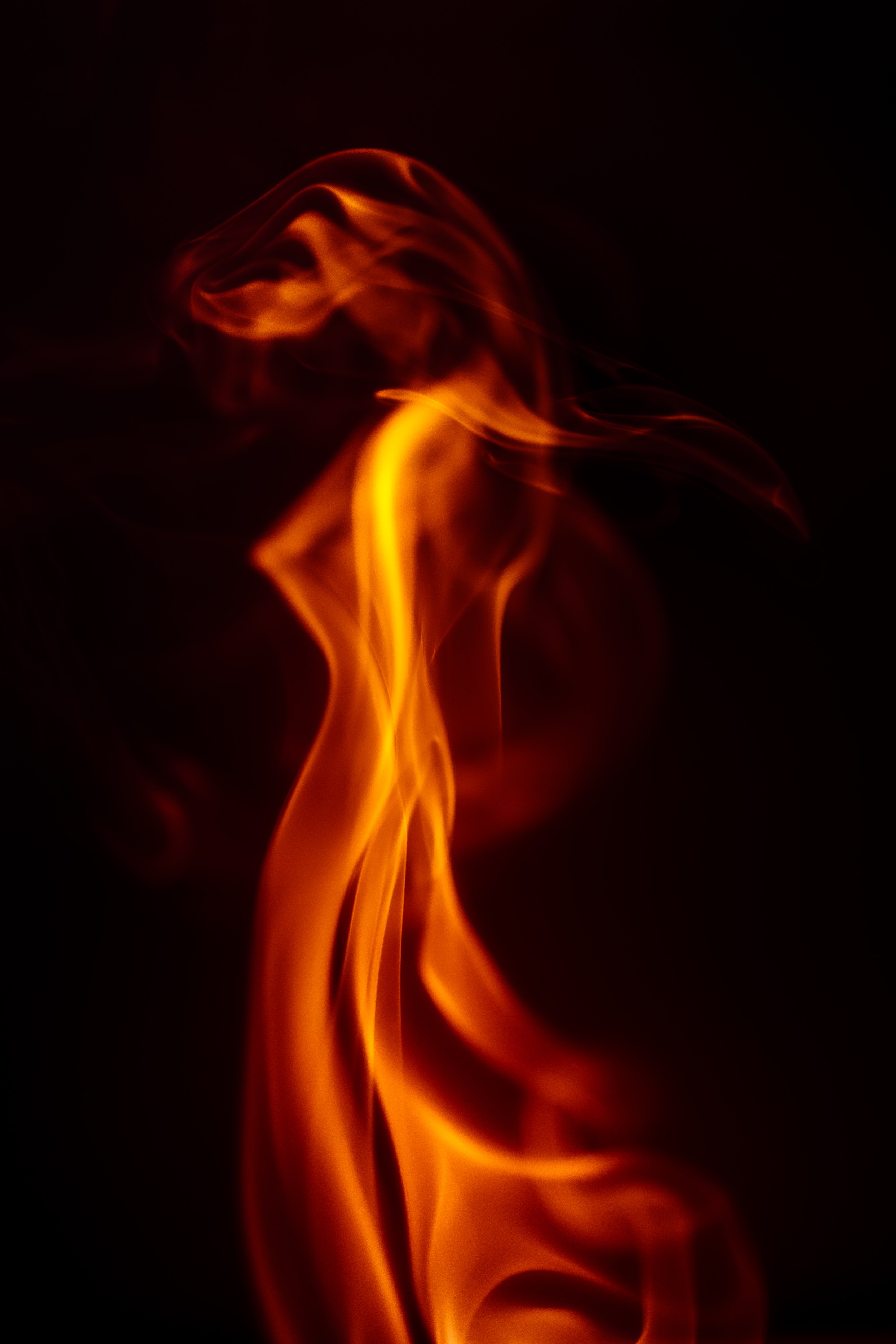 Close Up Shot of a Fire · Free Stock Photo
