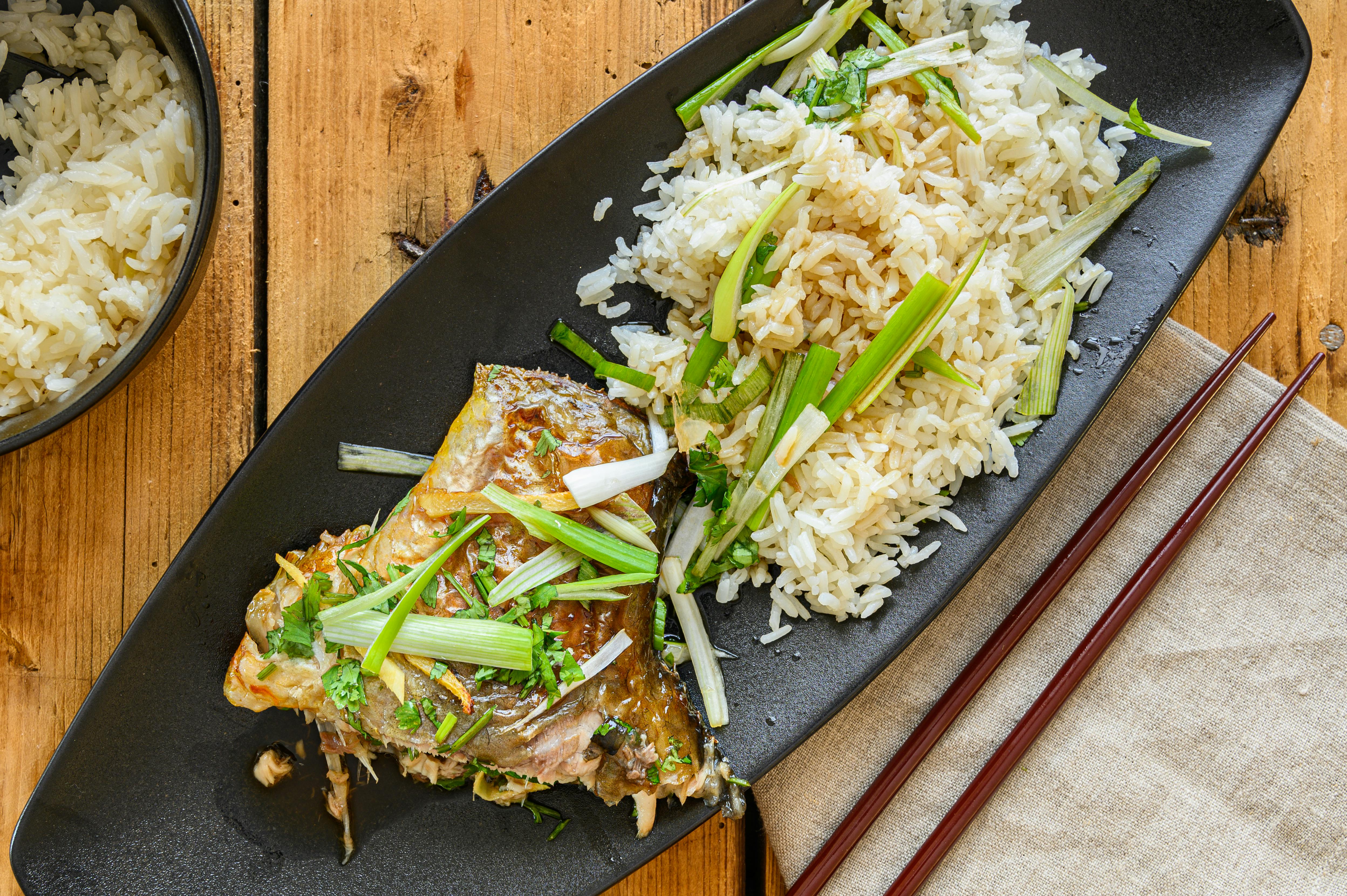 A Close-Up Shot of a Delicious Fish Dish · Free Stock Photo