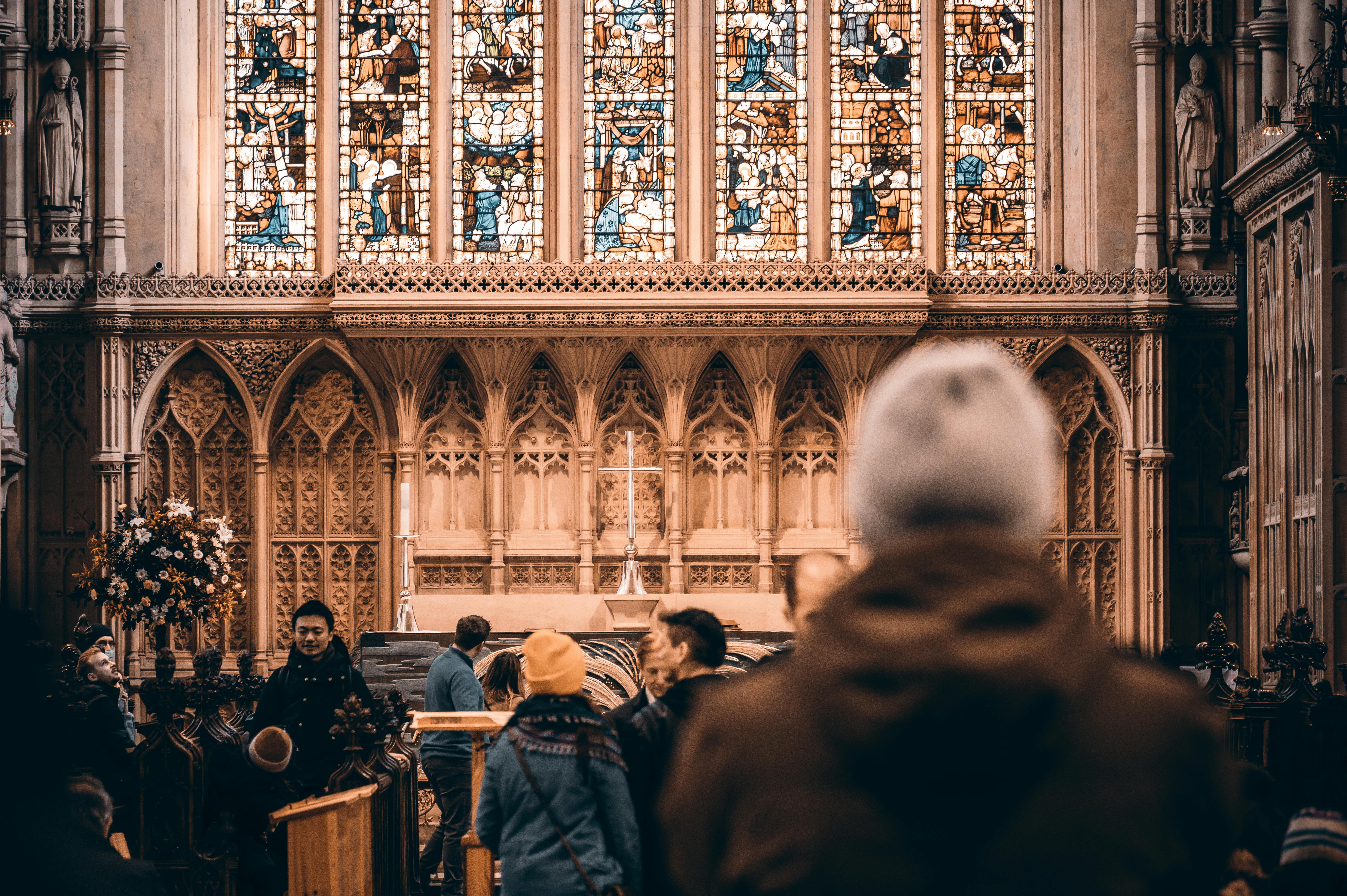 People Inside the Church · Free Stock Photo