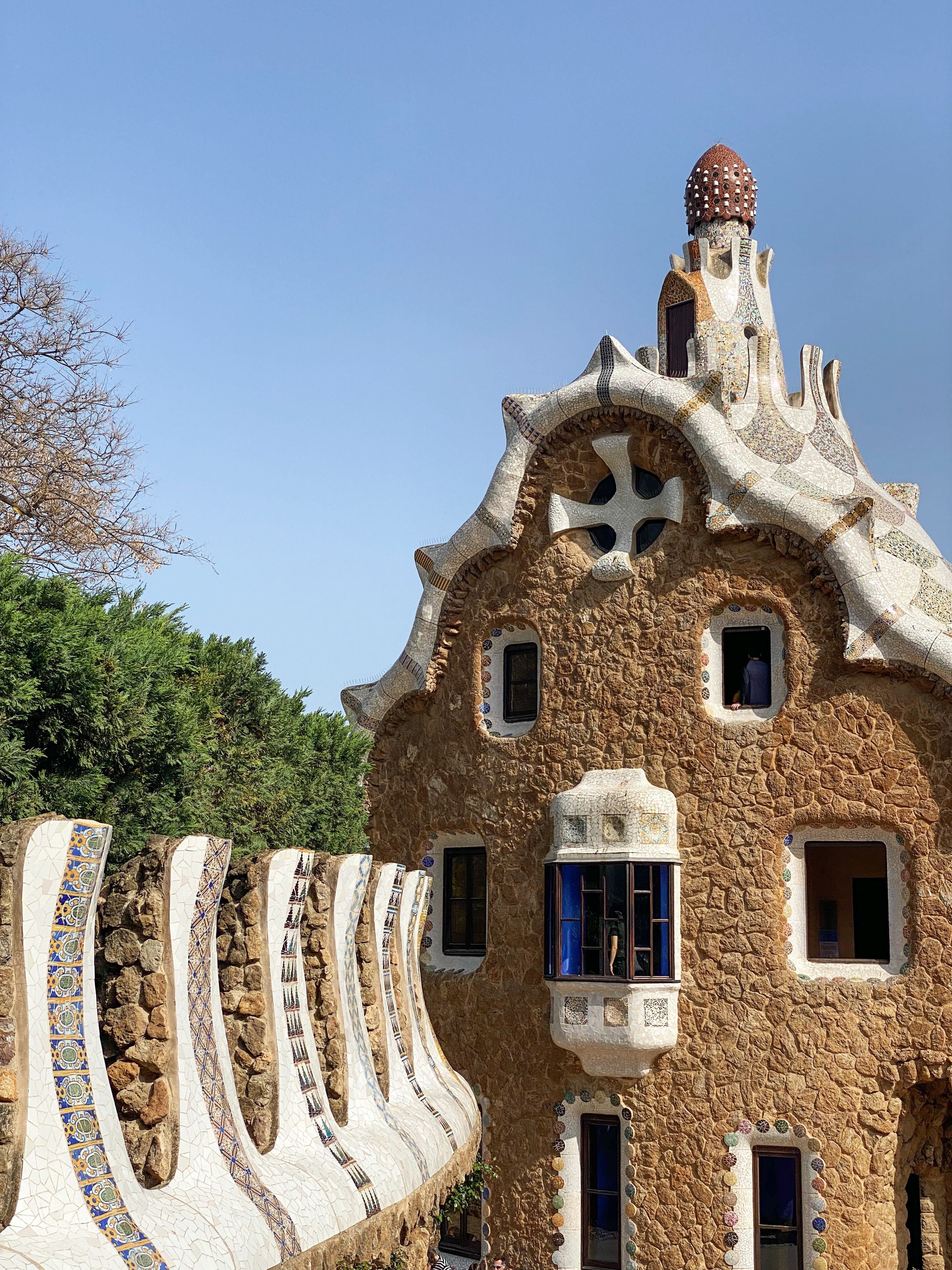 Facade of the Casa del Guarda, Barcelona, Spain · Free Stock Photo