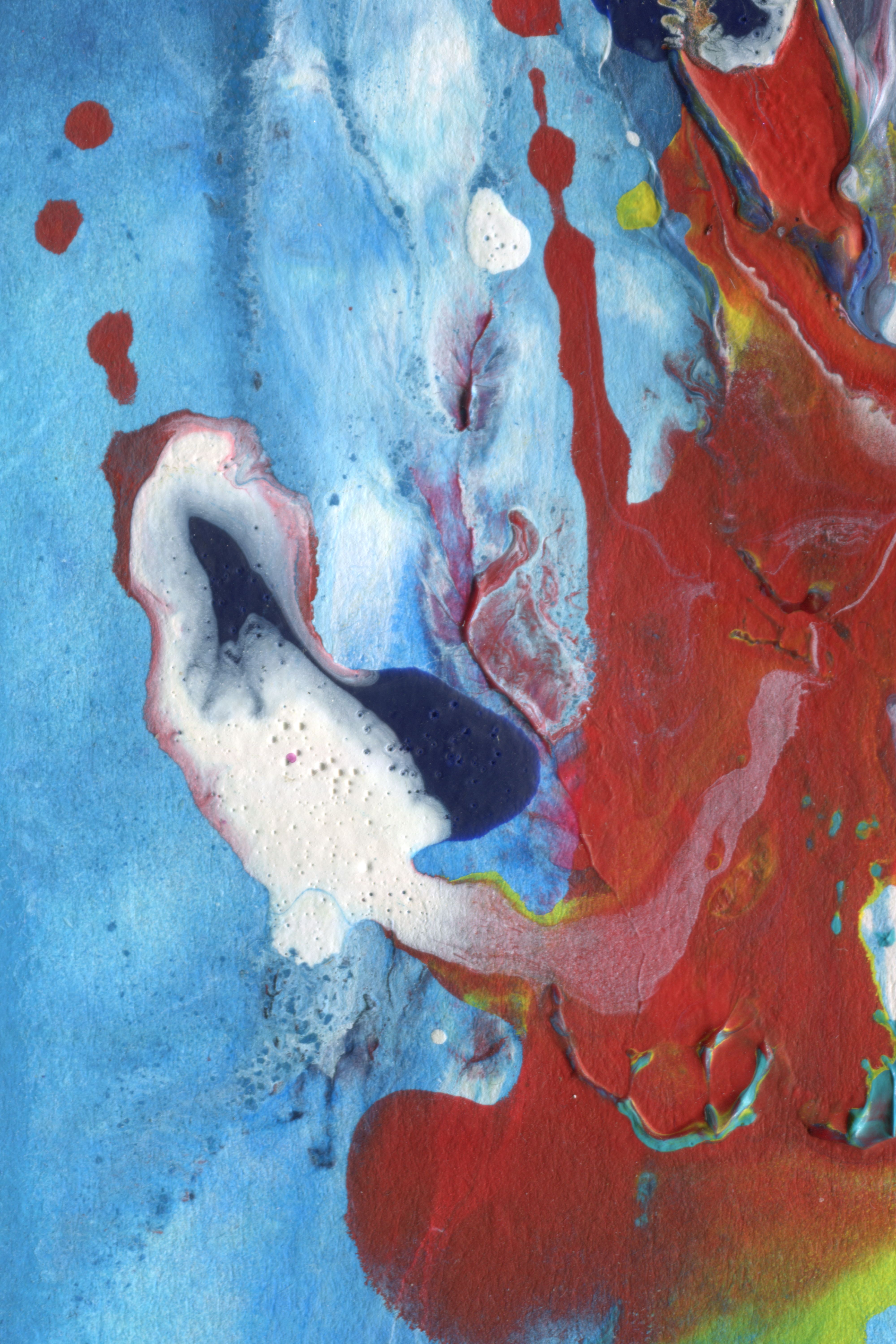 A Close-Up Shot of a Person Making Art with a Brush · Free Stock Photo