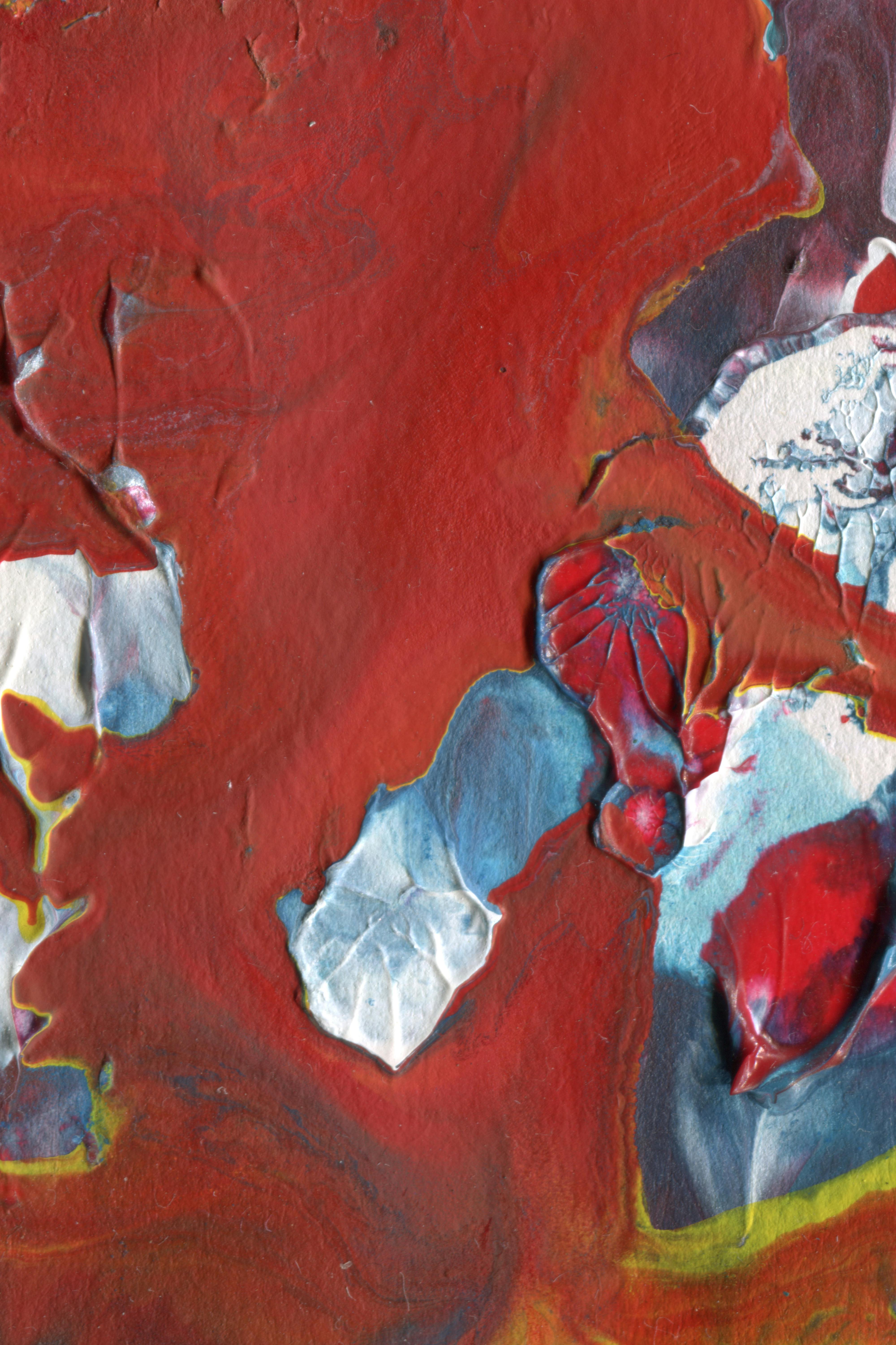 A Close-Up Shot of a Person Making Art with a Brush · Free Stock Photo