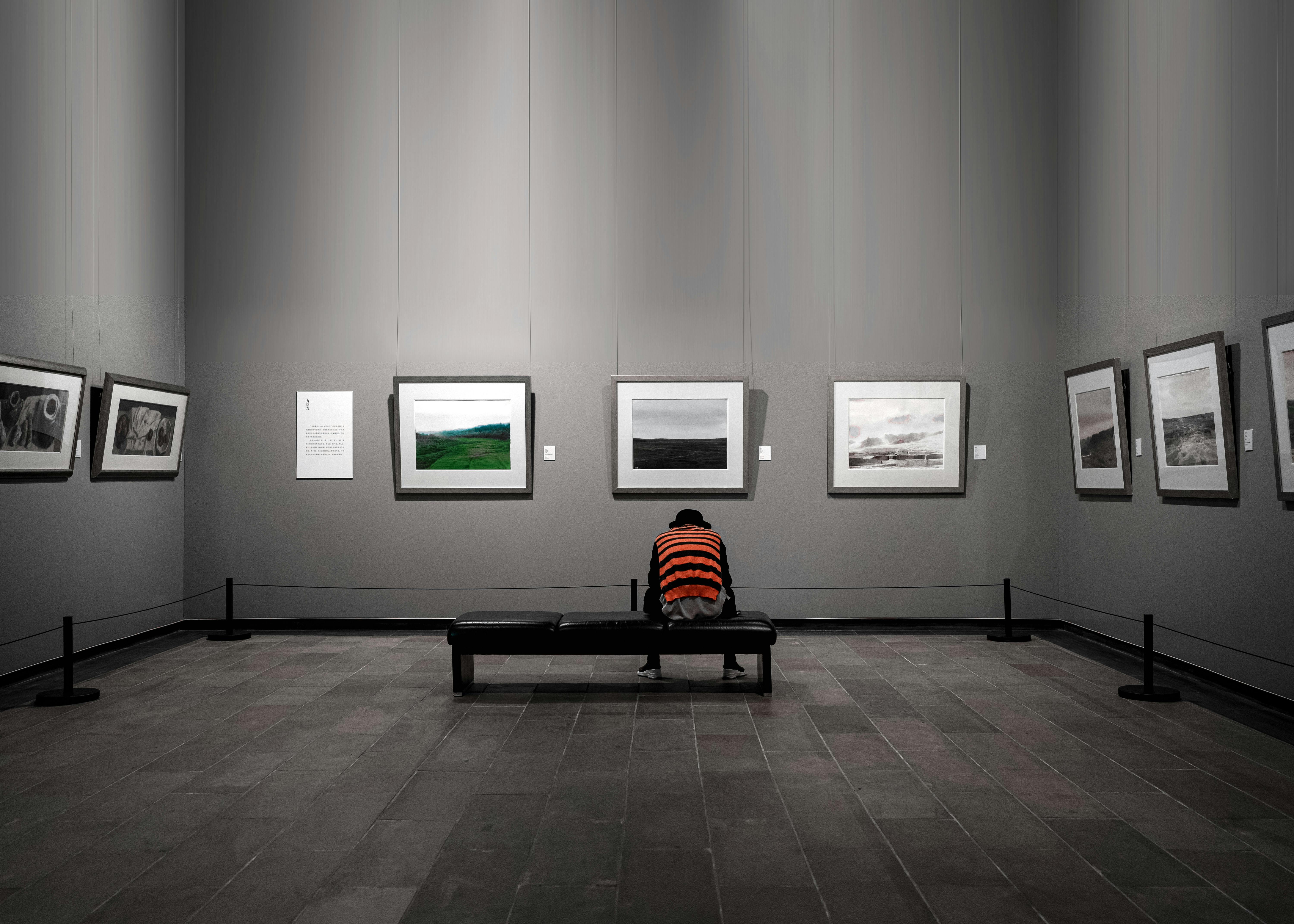 Black and White Photo of Art Museum · Free Stock Photo