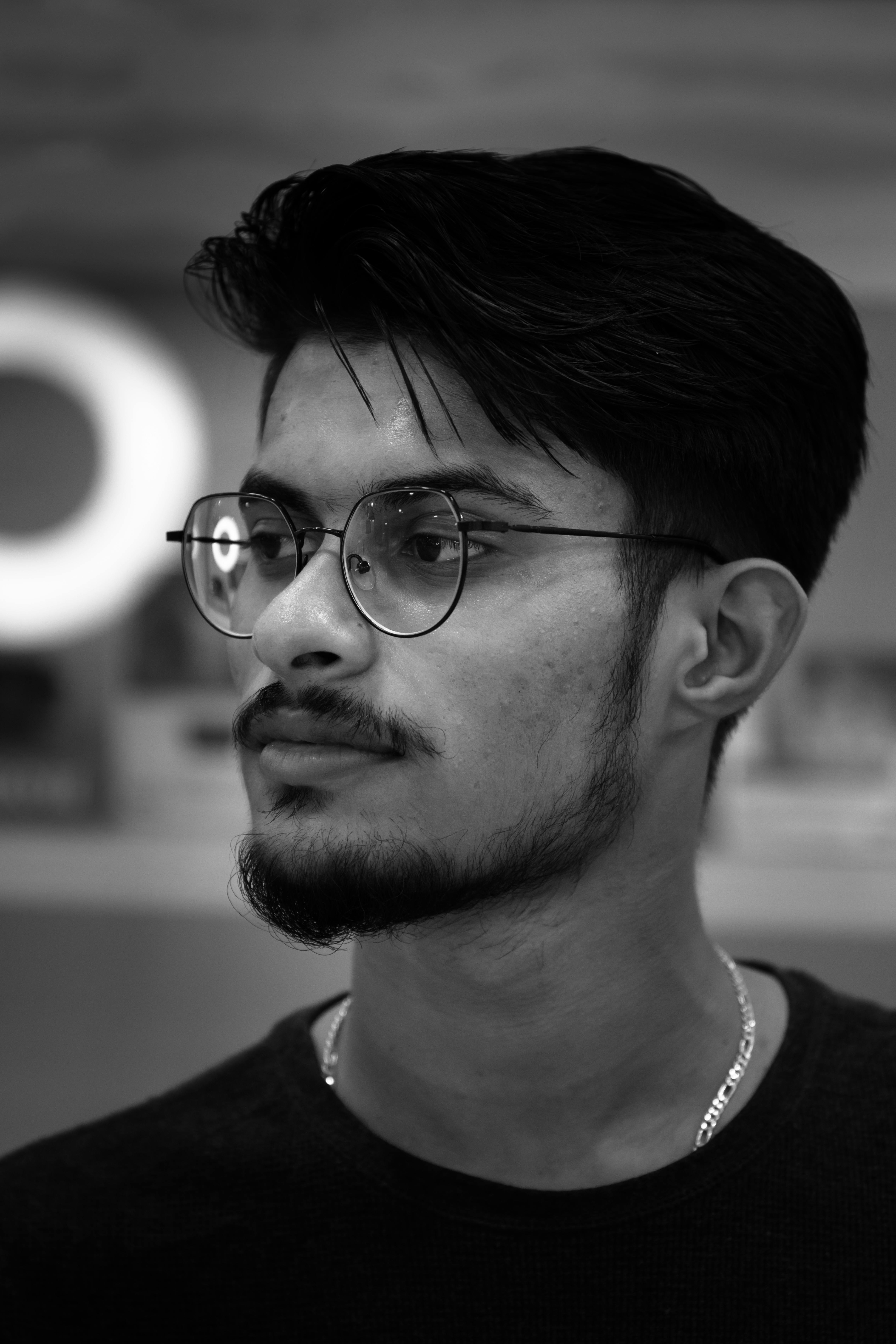 Grayscale Photo of Man Feeling Pensive · Free Stock Photo