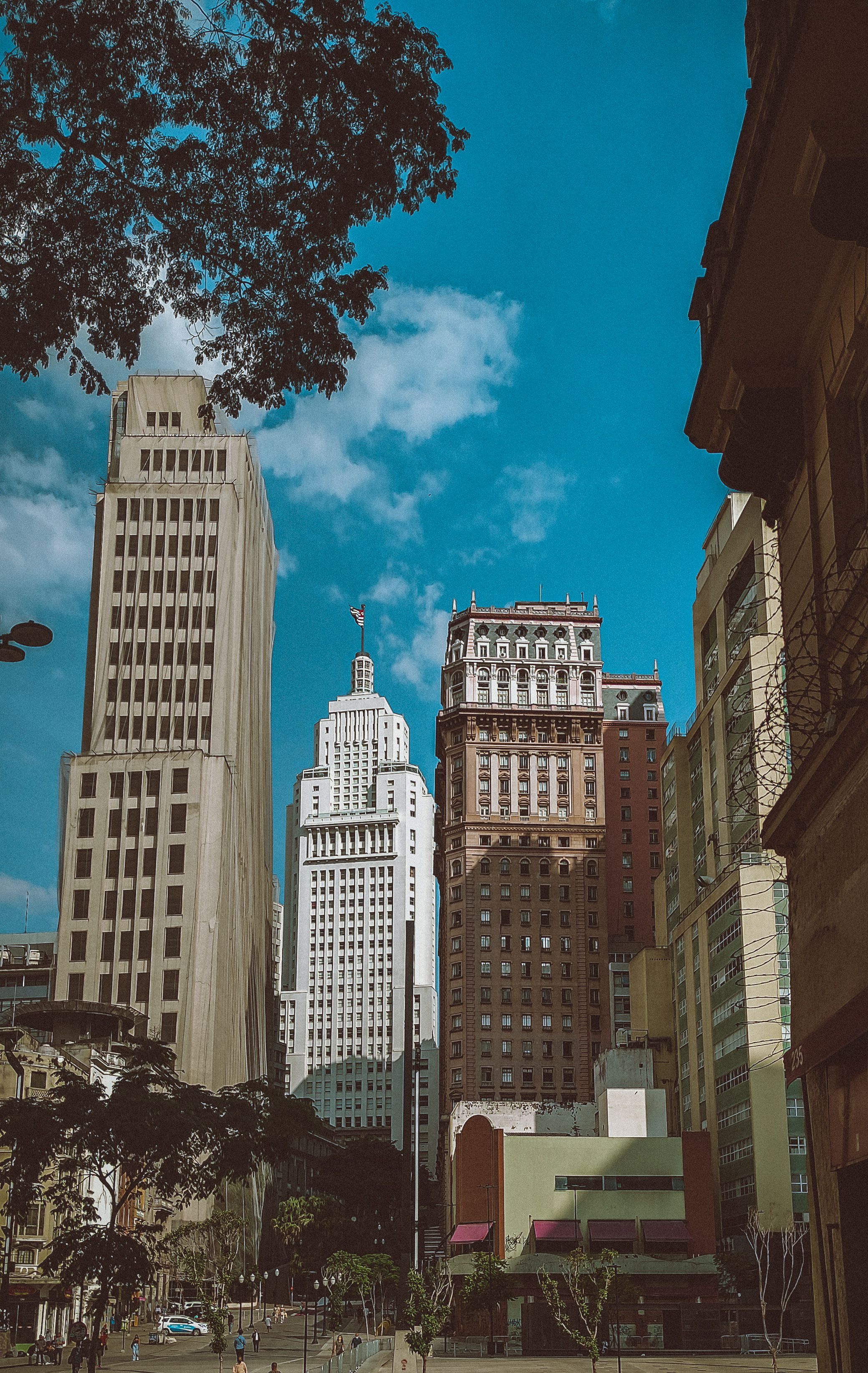 Aerial Photography of City Skyline · Free Stock Photo