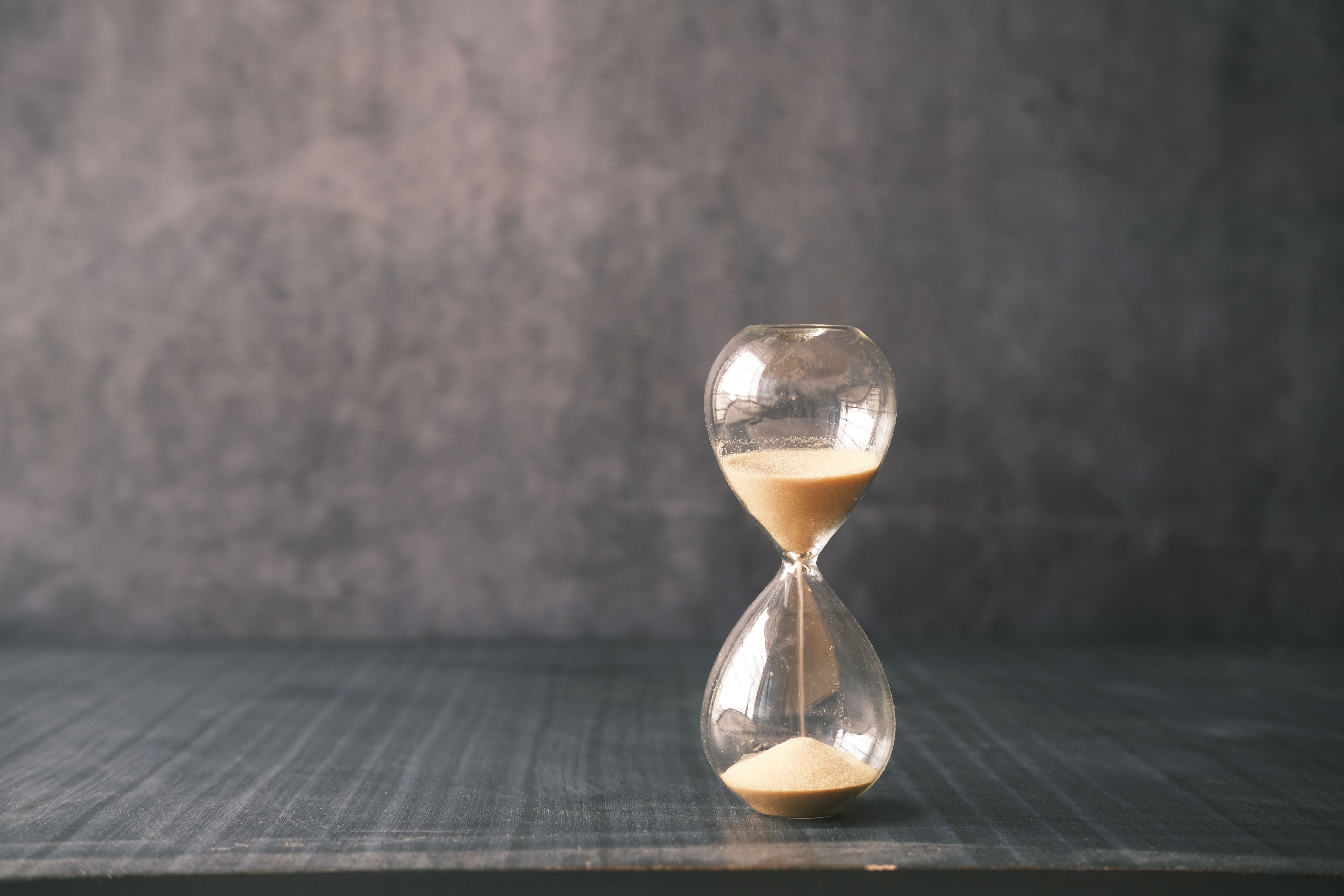 Close Up Shot of an Hourglass · Free Stock Photo