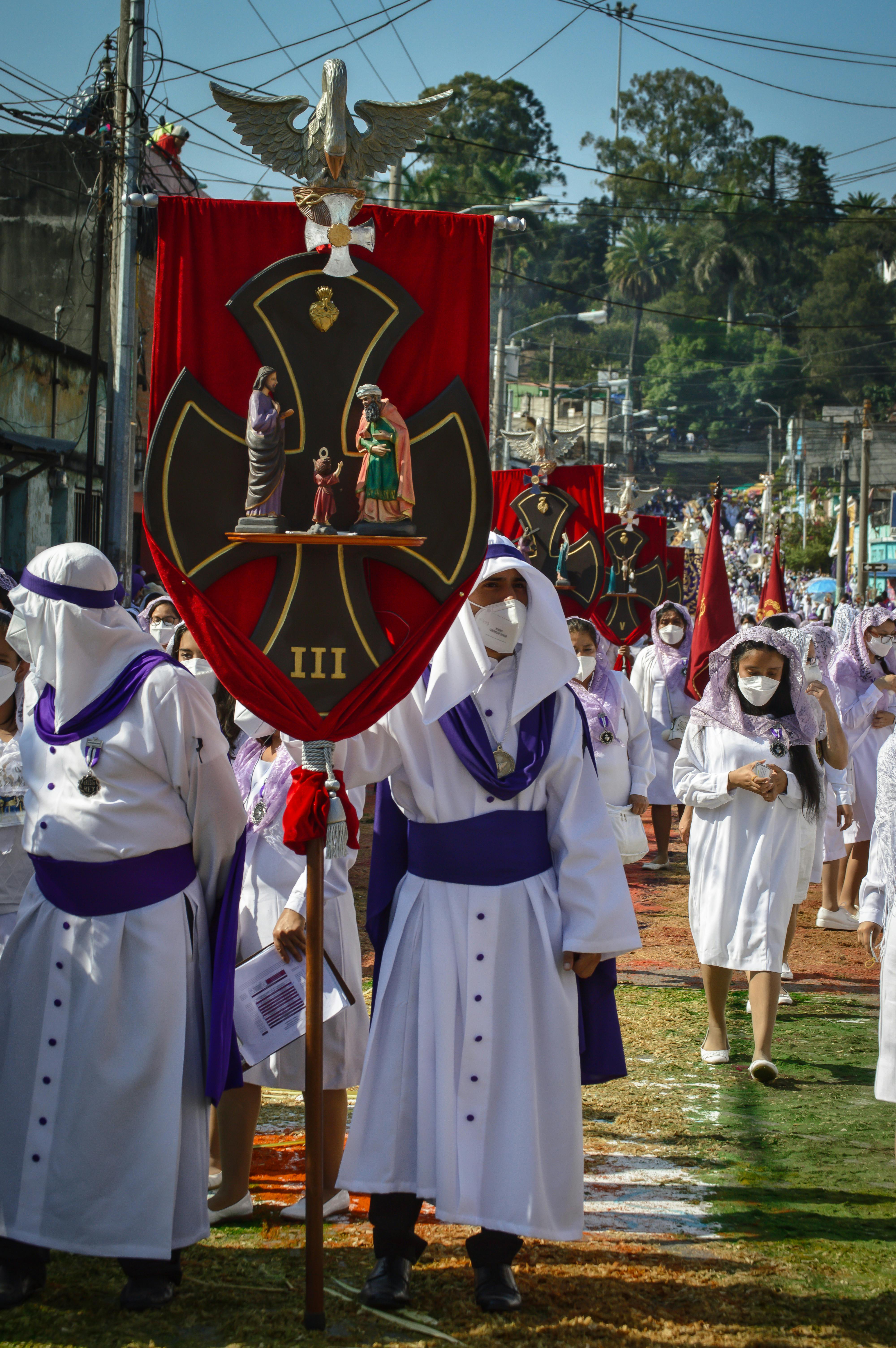 People During Semana Santa Procession · Free Stock Photo