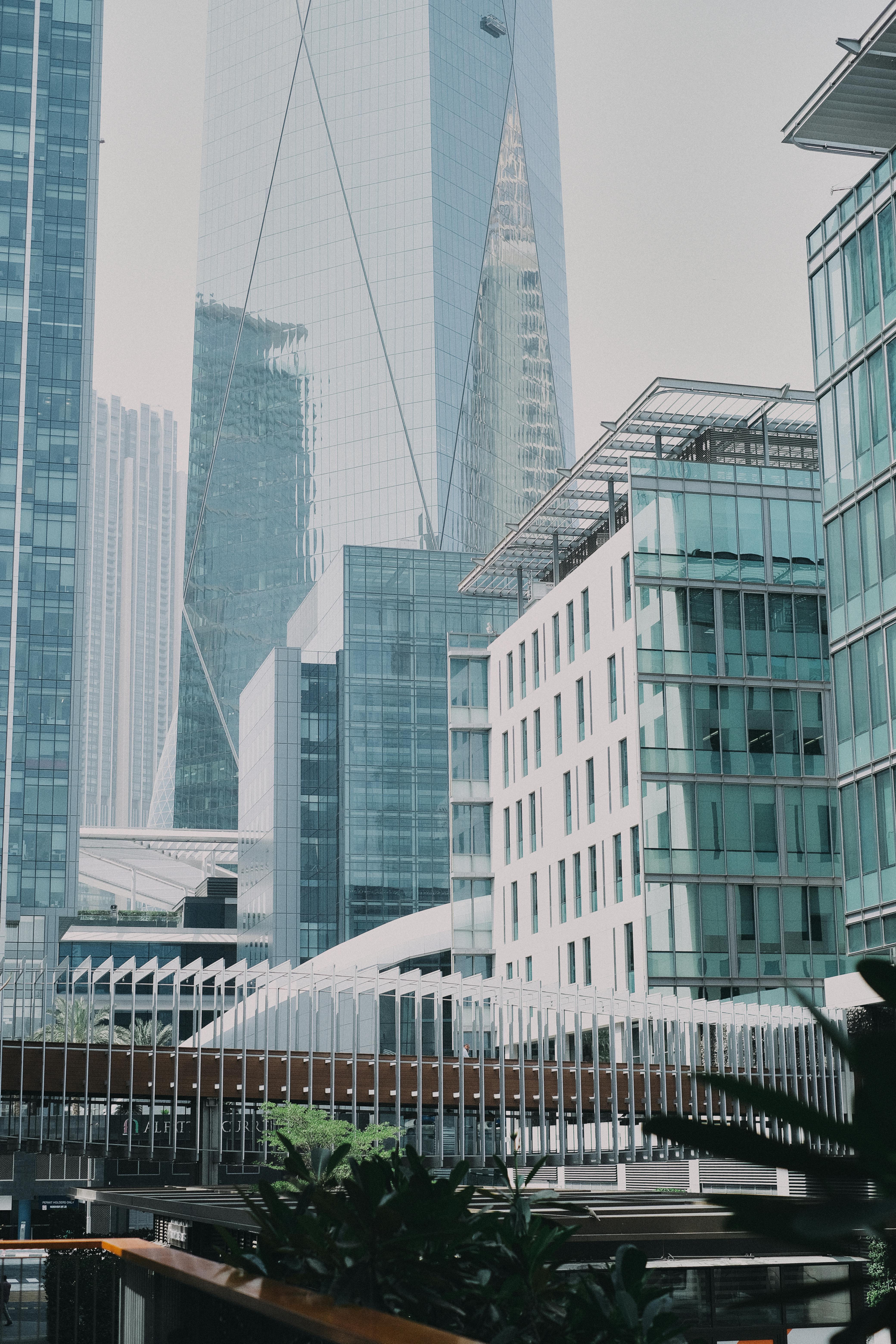 Close Up Shot of City Buildings · Free Stock Photo