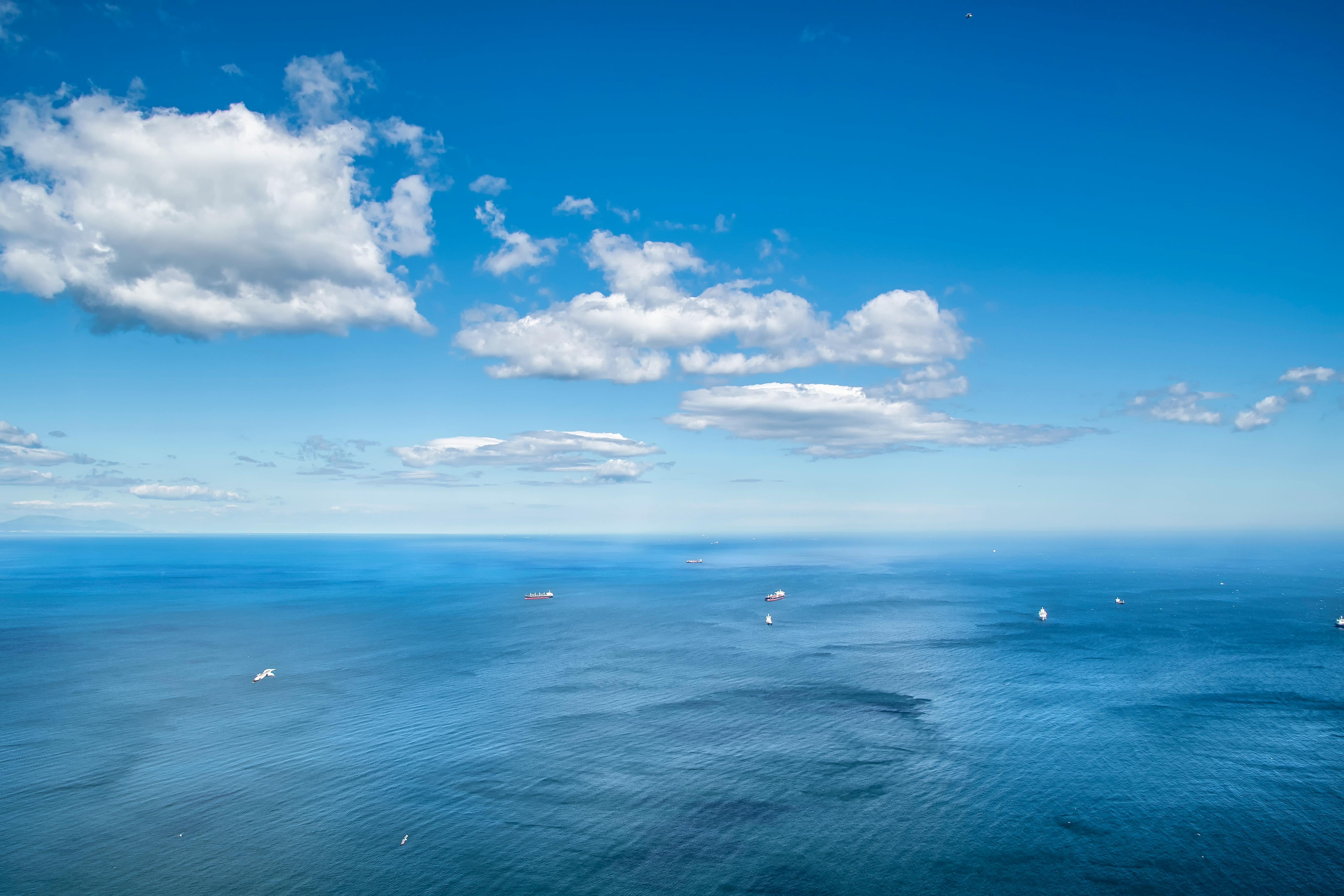 Drone Shot of the Ocean · Free Stock Photo