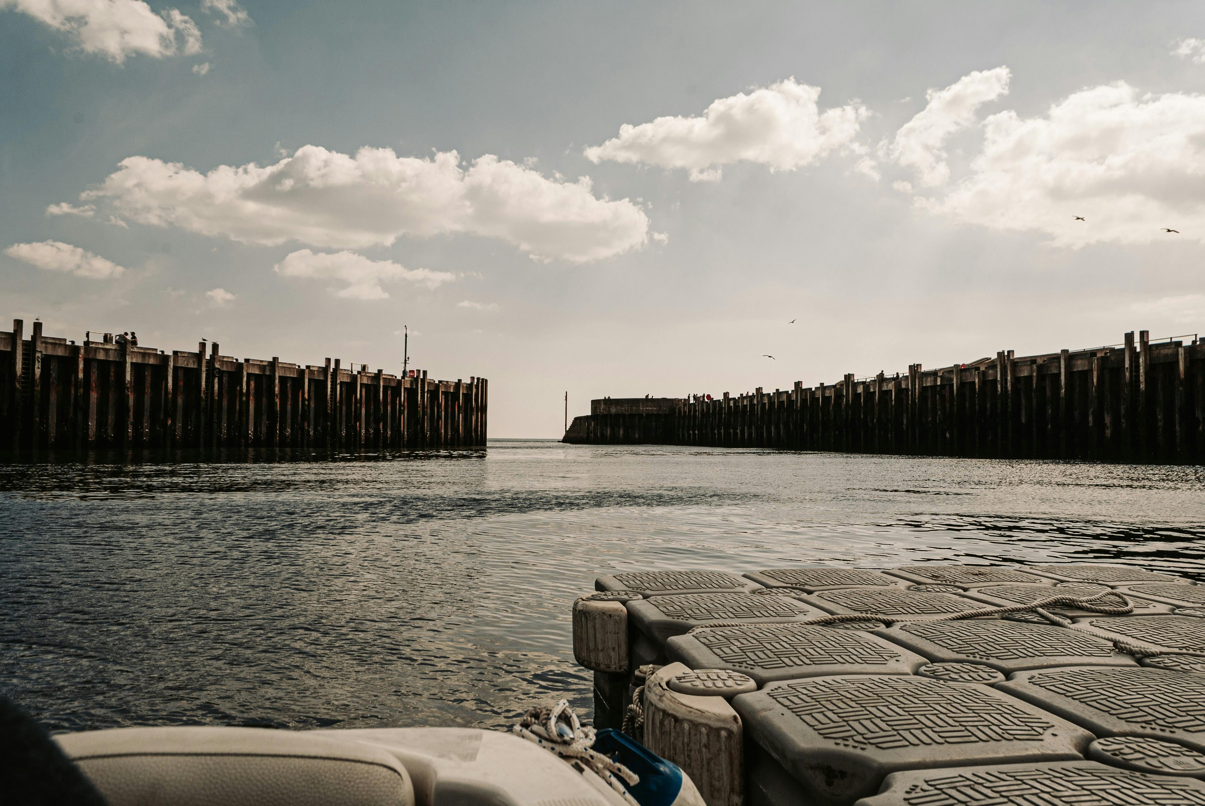 A Wooden Dock on the Sea · Free Stock Photo