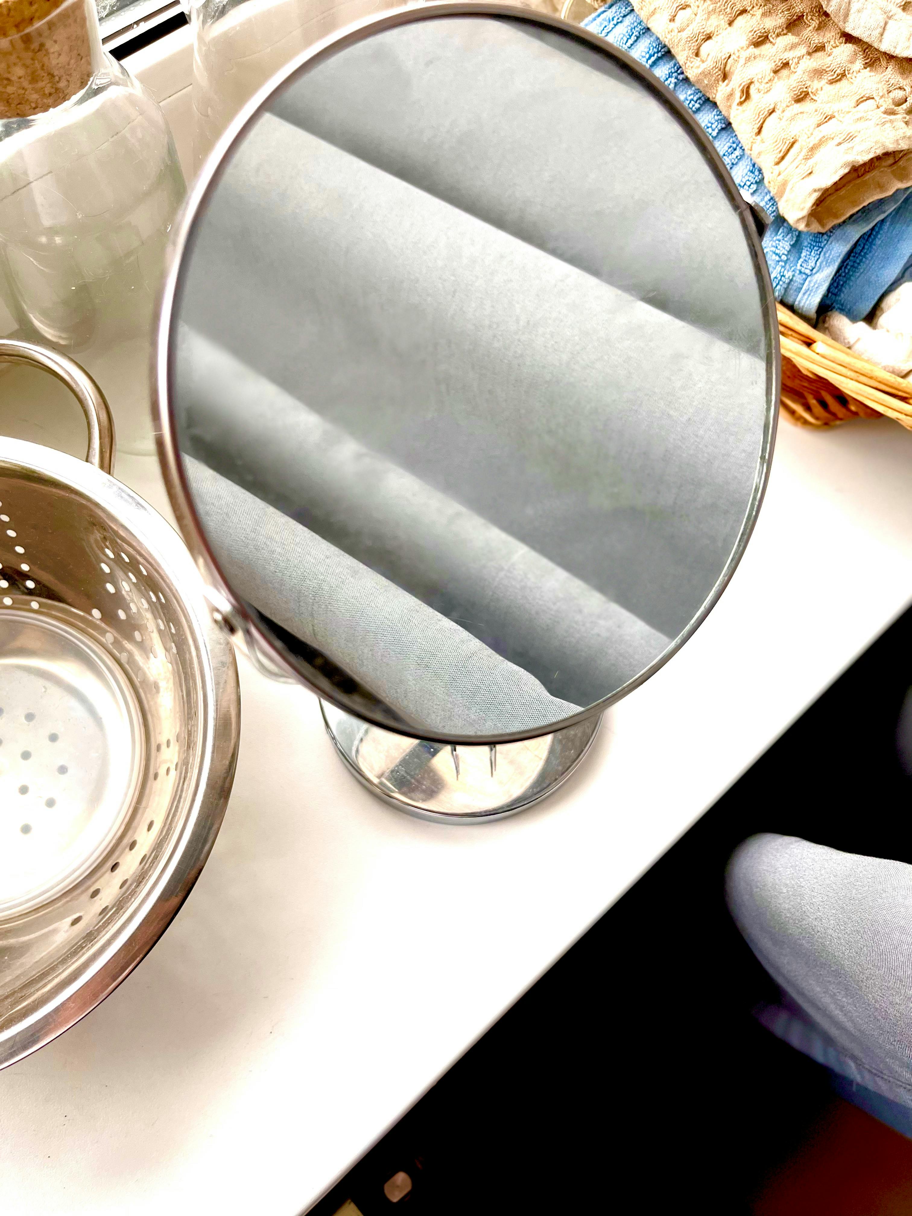 Close-Up Photo of a Mirror · Free Stock Photo