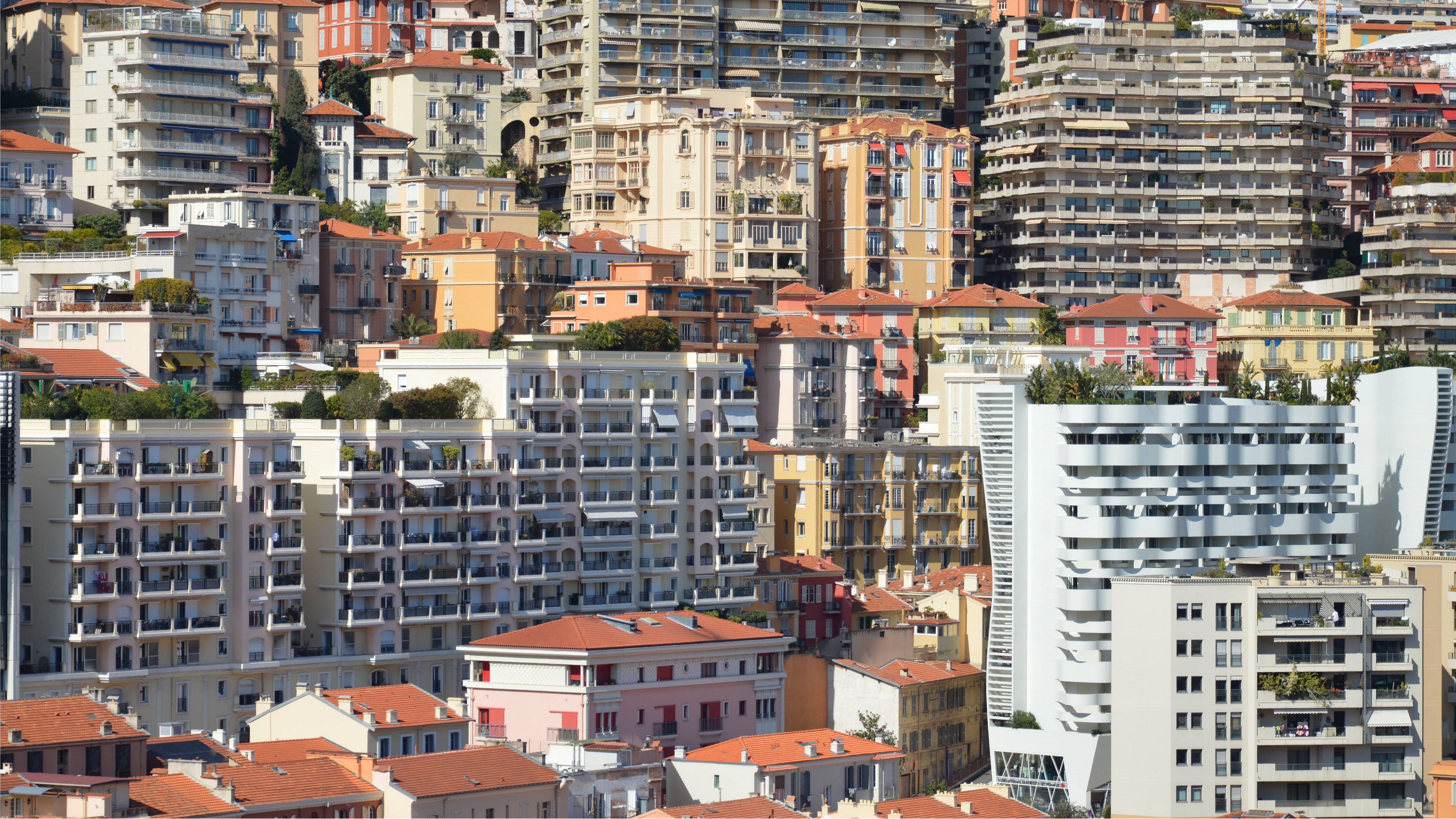 Dense Urban Cityscape with High-Rise Buildings · Free Stock Photo