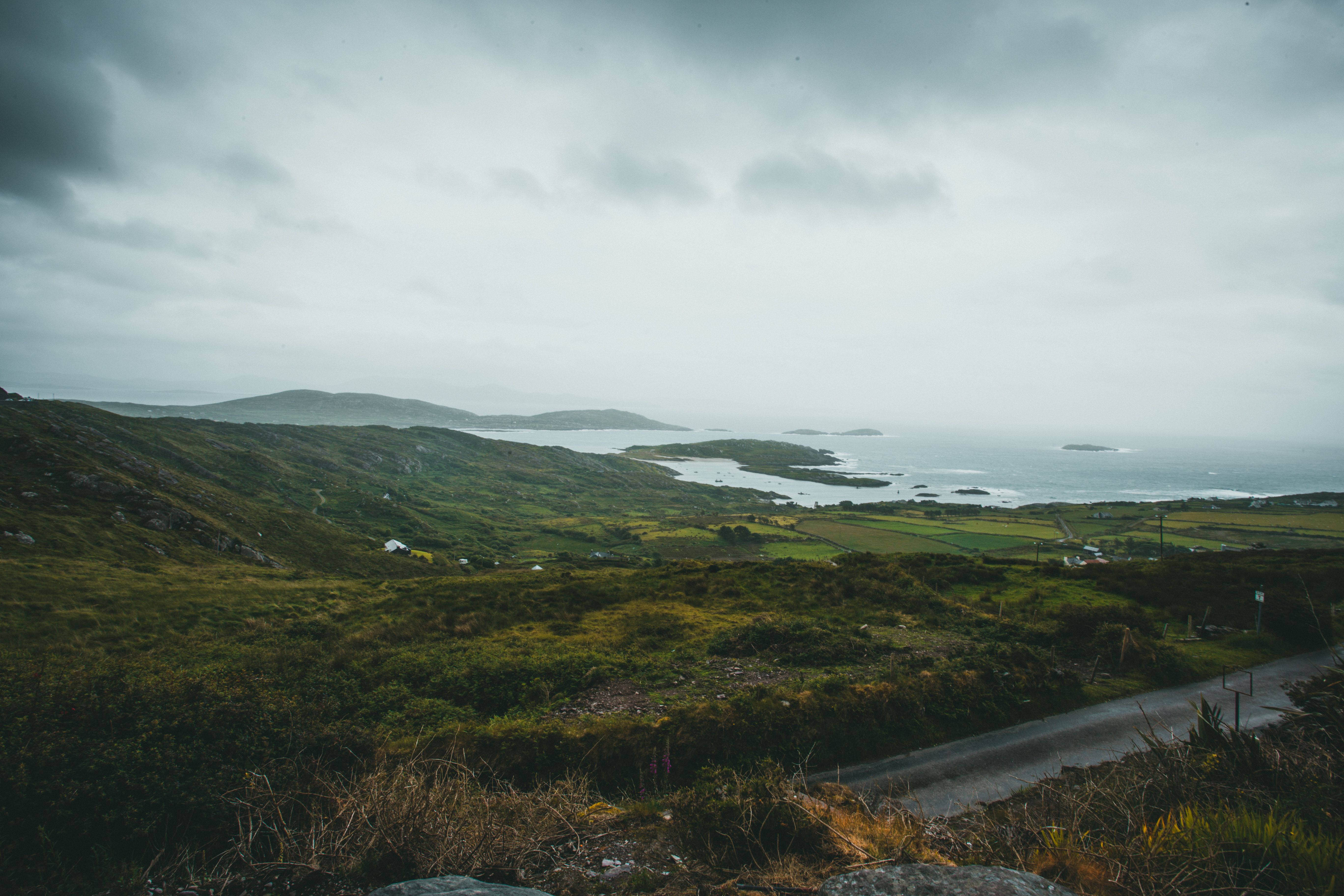 Cloudy Sky over Landscape · Free Stock Photo