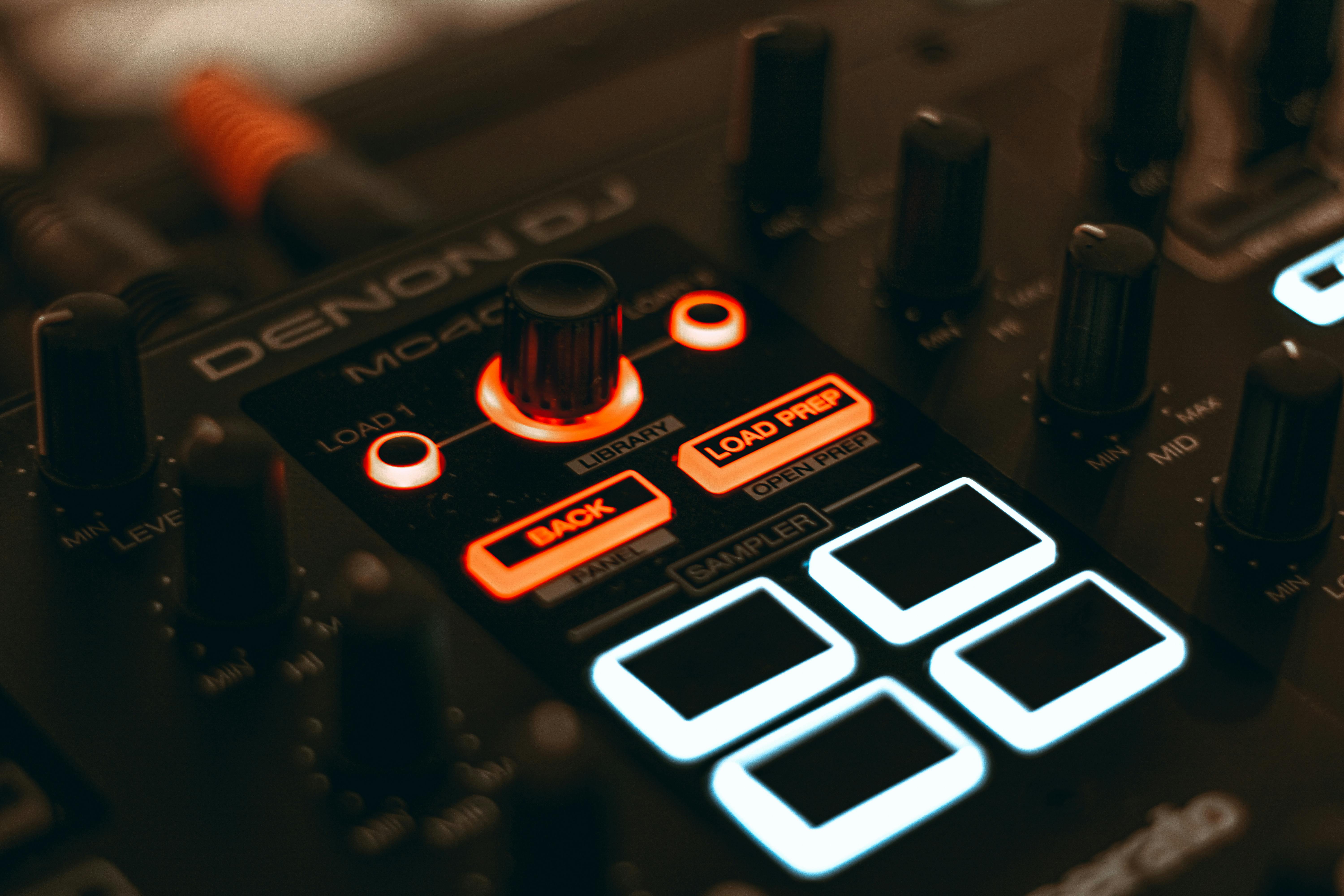 Photograph of an Amplifier on a Wooden Surface · Free Stock Photo