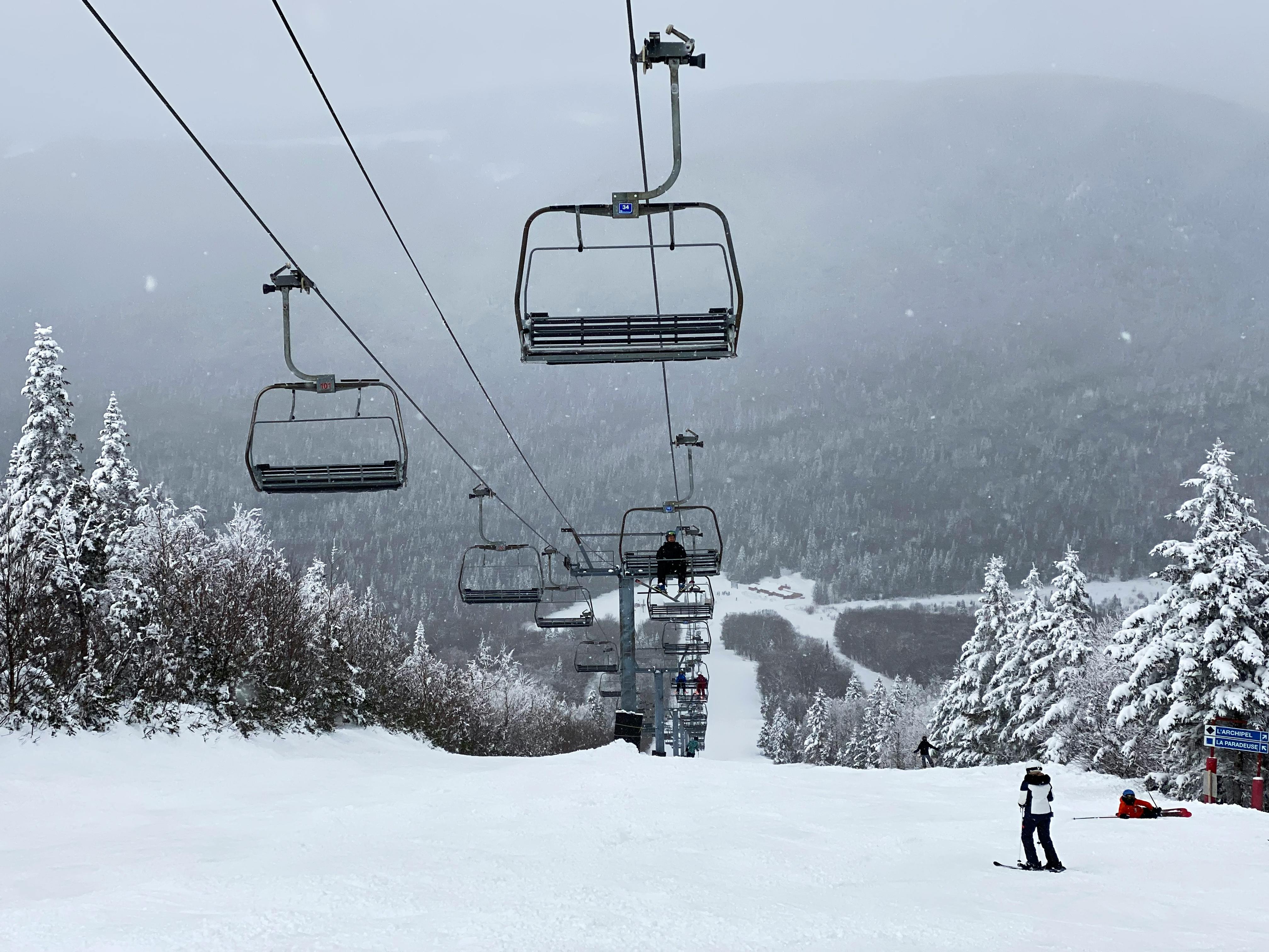 People Riding Cable Cars · Free Stock Photo